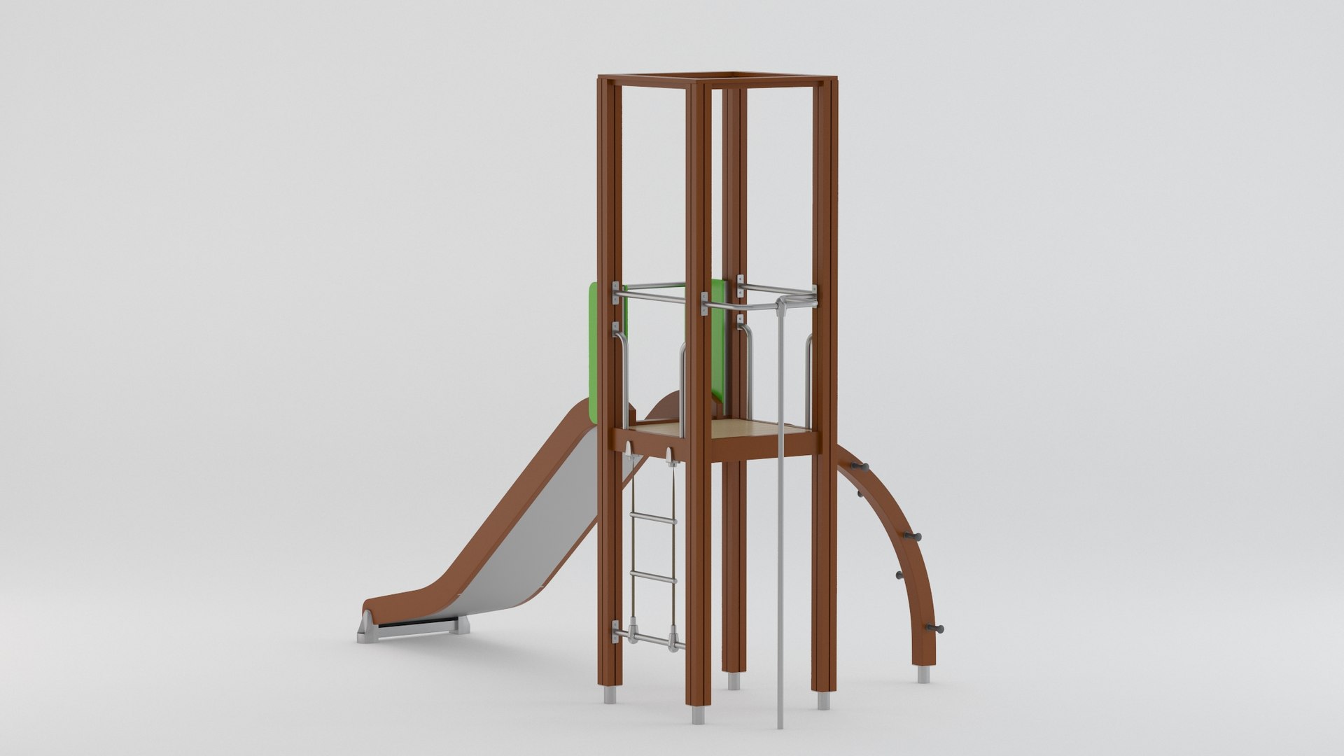 3D Lappset Activity Tower 07 model - TurboSquid 1762095