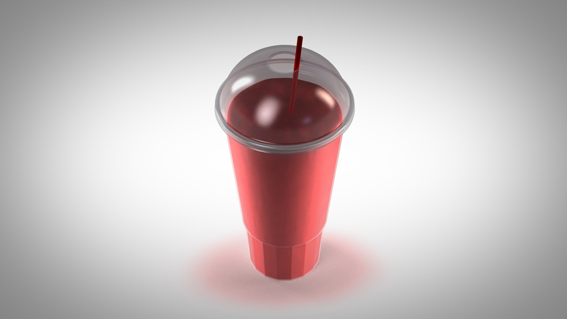 Slushie Cup 3D Model - TurboSquid 1622843
