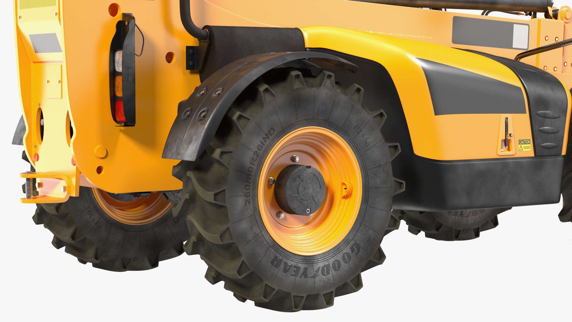 3D Telehandler - TurboSquid 2152659