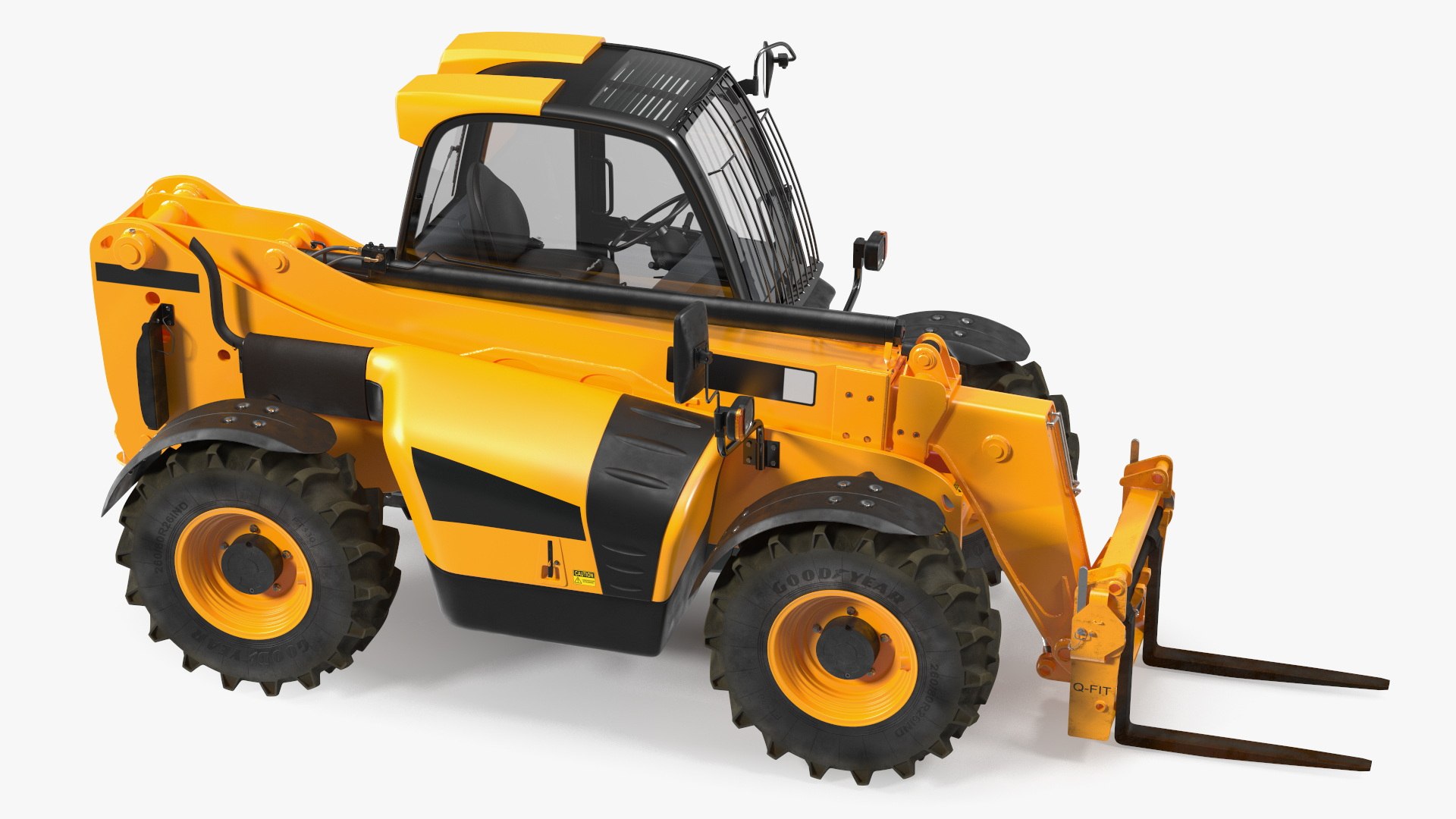 3D Telehandler - TurboSquid 2152659