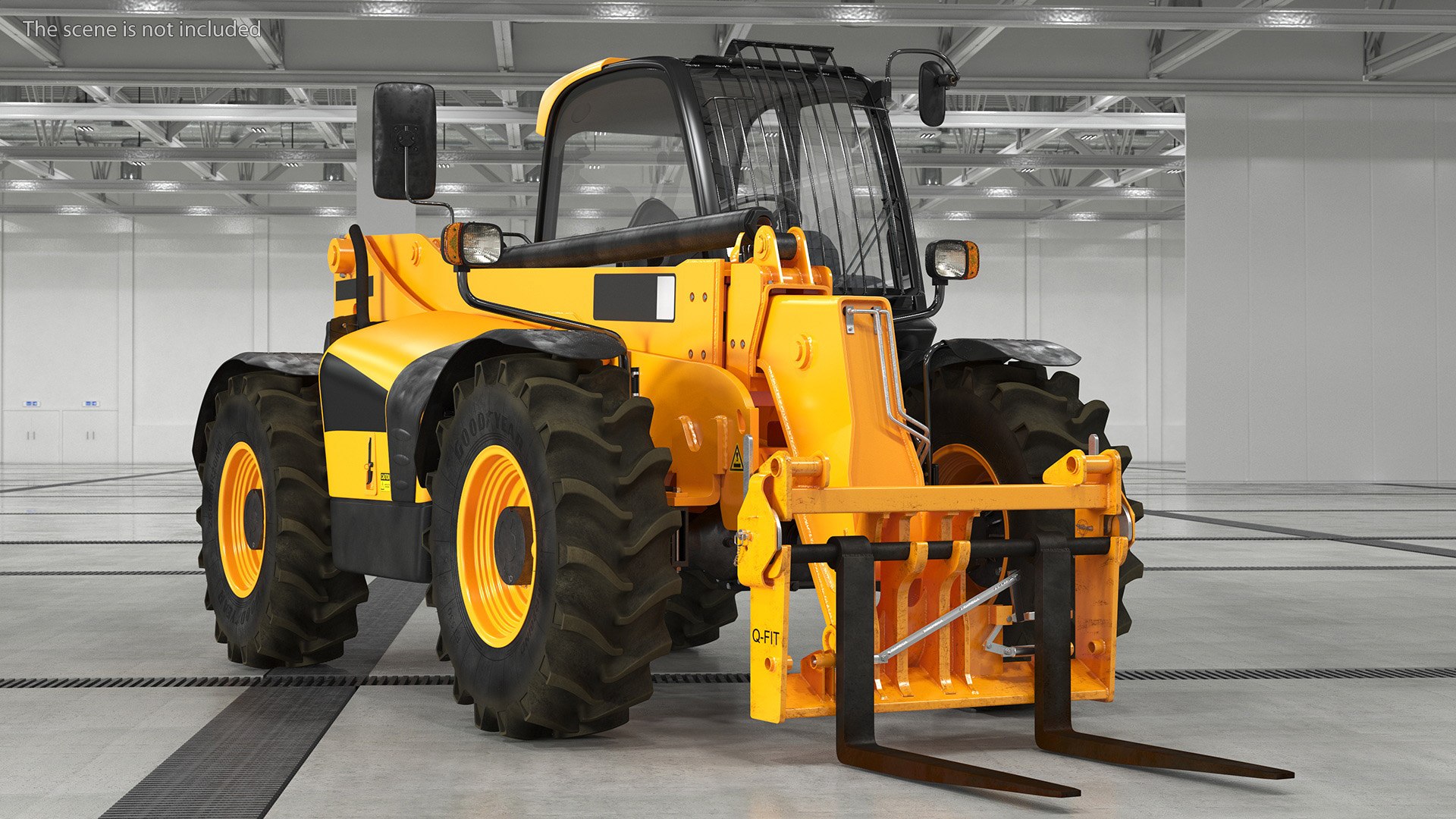 3D Telehandler - TurboSquid 2152659
