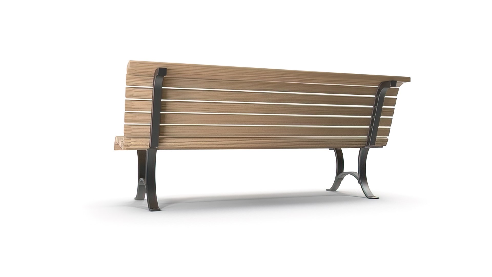 Park Bench 3D - TurboSquid 2145485