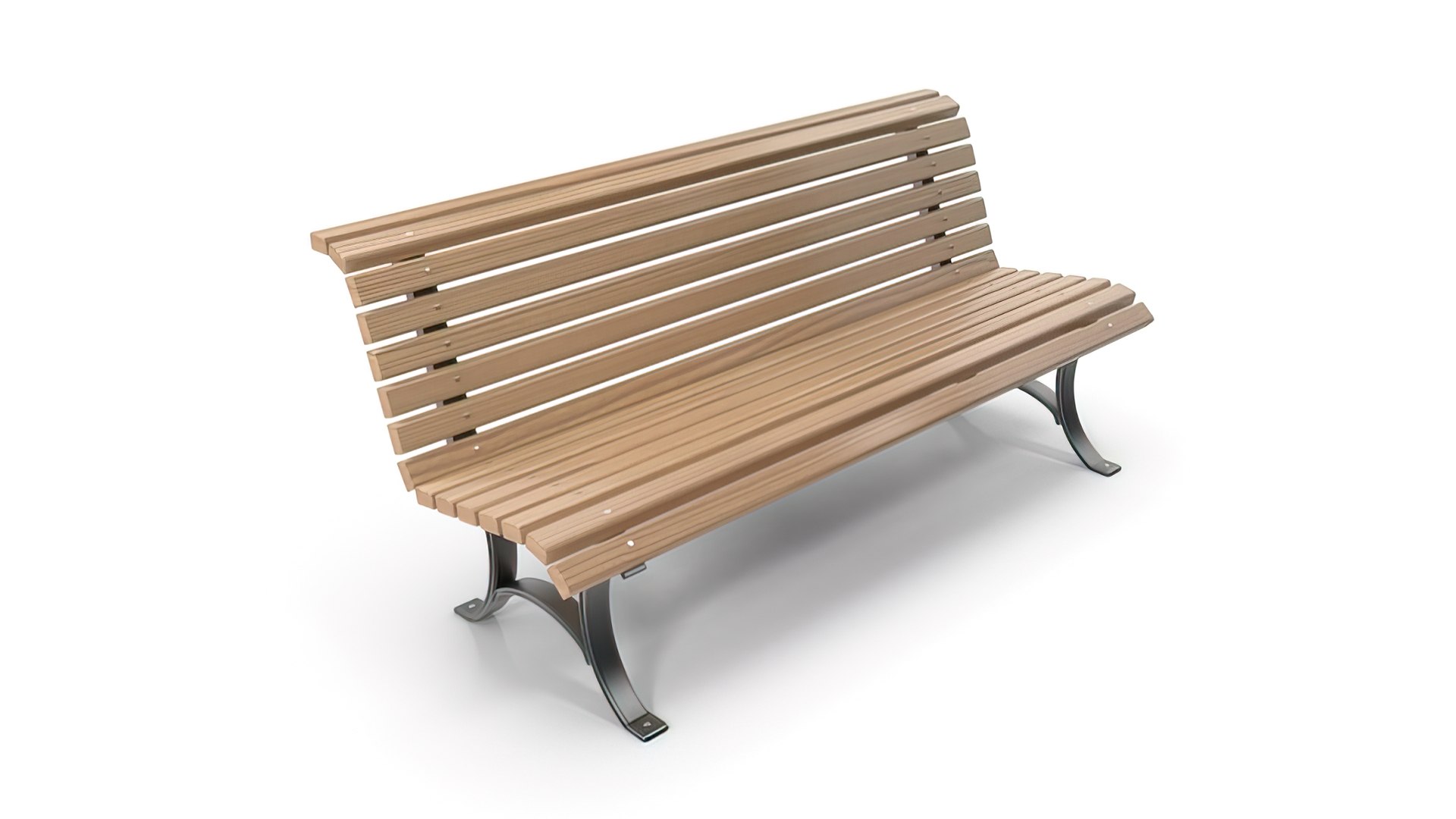 Park Bench 3D - TurboSquid 2145485