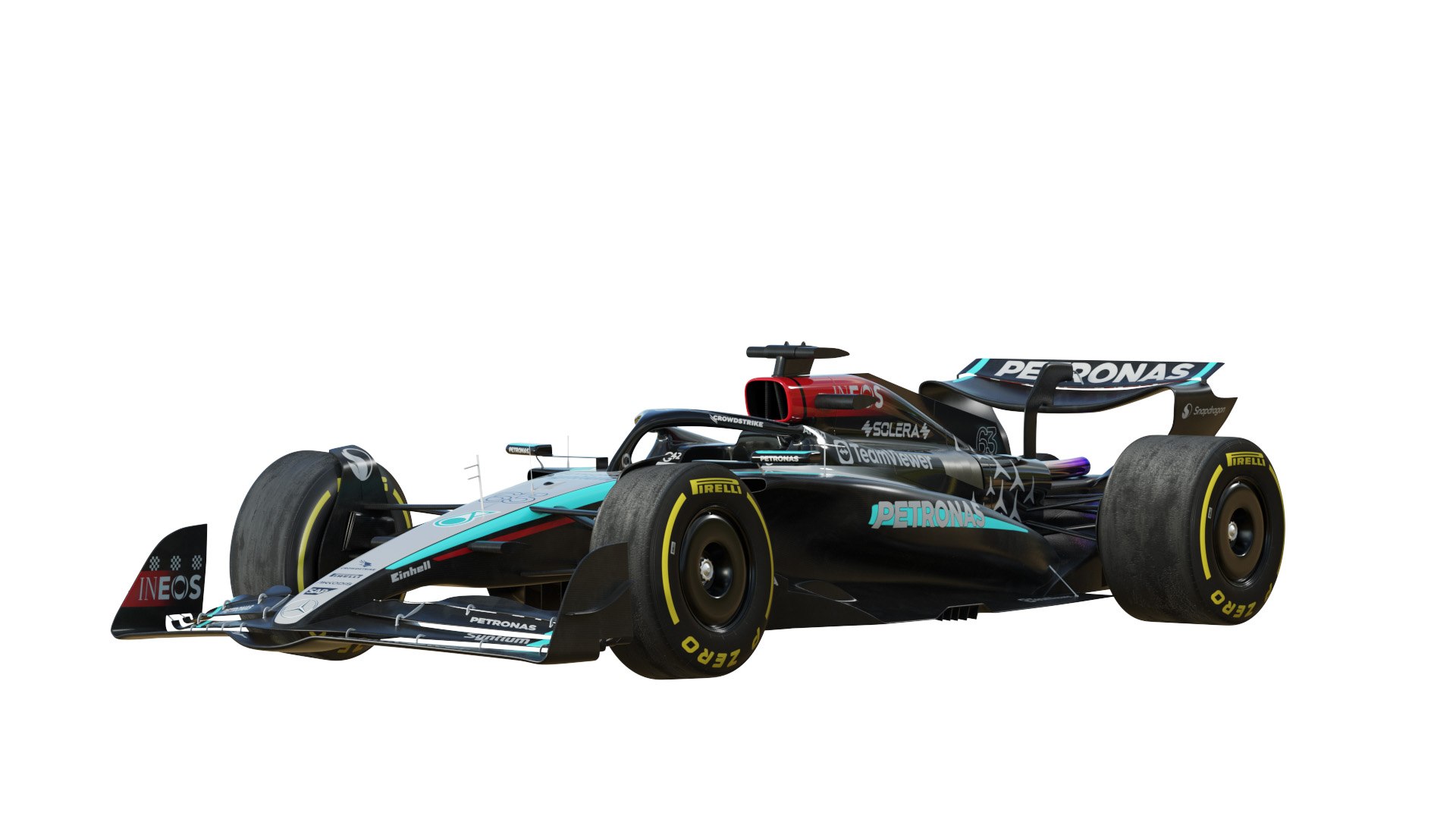 3D Model F1 Mercedes W15 2024 - TurboSquid 2253188