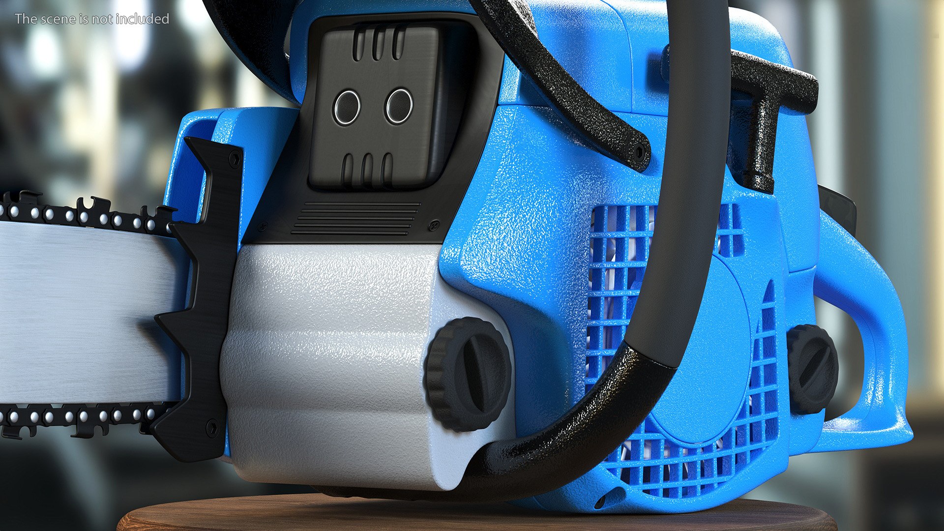 Blue Gasoline Chainsaw 3D - TurboSquid 2080783