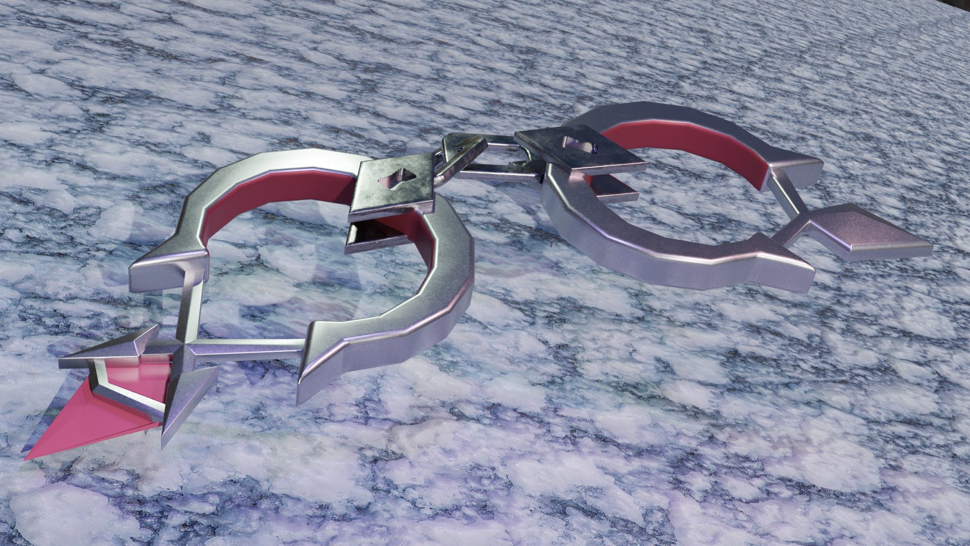 Genshin Impact Wriothesley Handcuffs 3D model - TurboSquid 2146267
