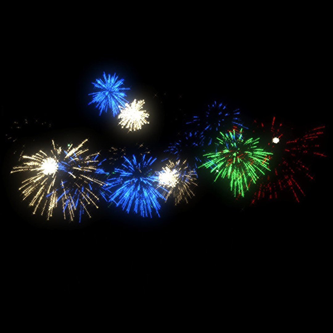 Firework Star 3d Model