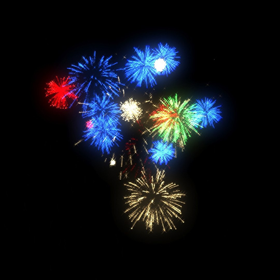 Firework Star 3d Model