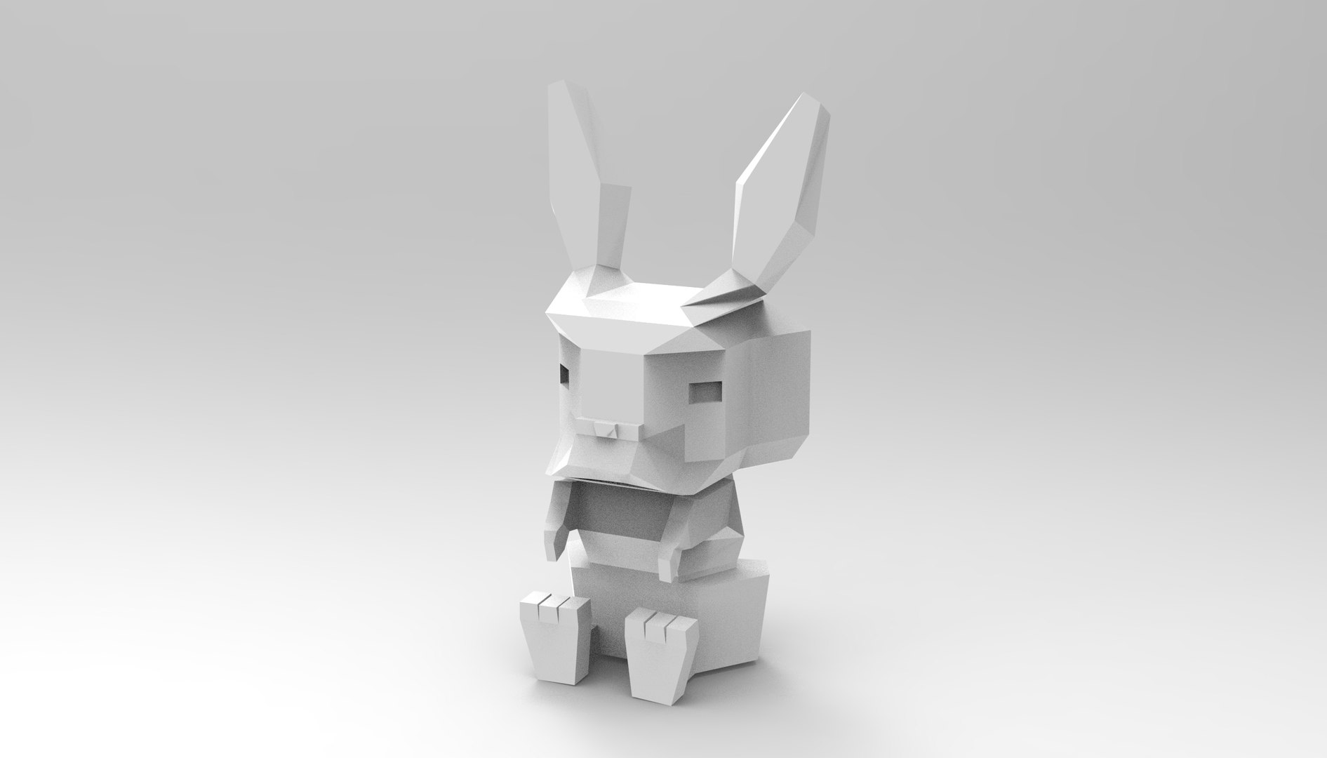 Cute Bunny Model - TurboSquid 1953989