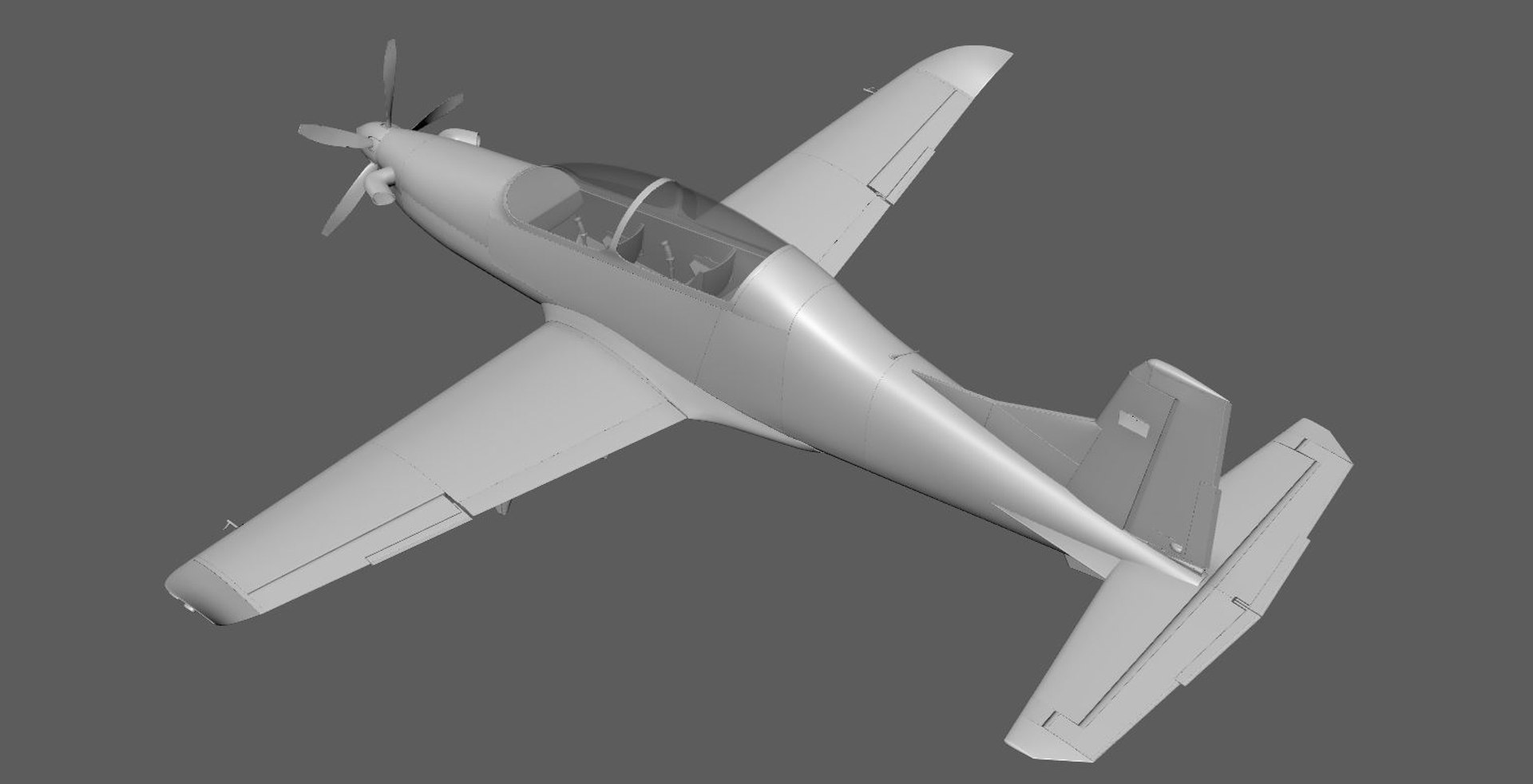 3D Aircraft Craft Hurkus Model - TurboSquid 1341299