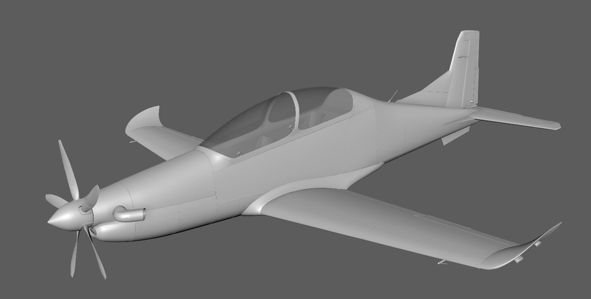 3D Aircraft Craft Hurkus Model - TurboSquid 1341299