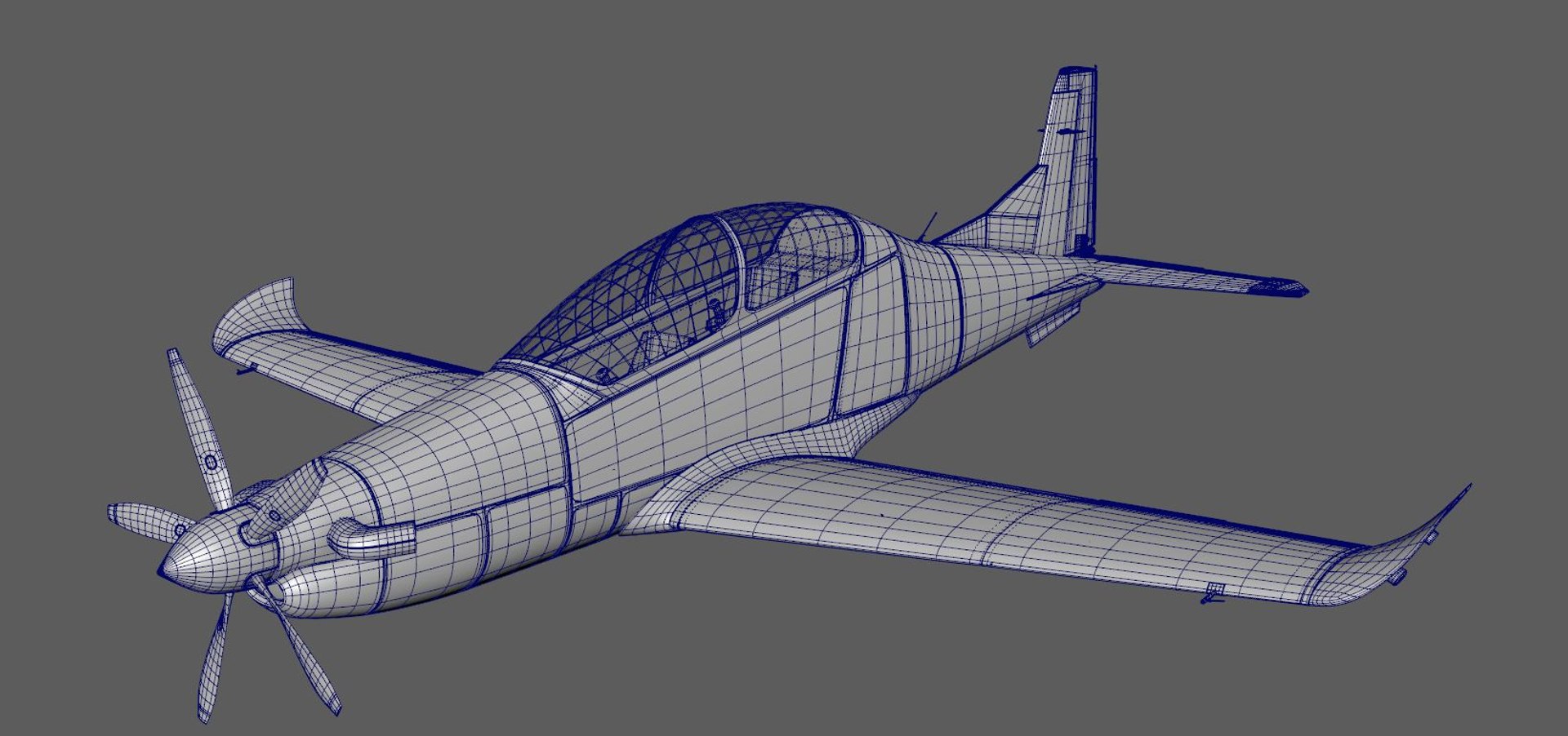 3D Aircraft Craft Hurkus Model - TurboSquid 1341299