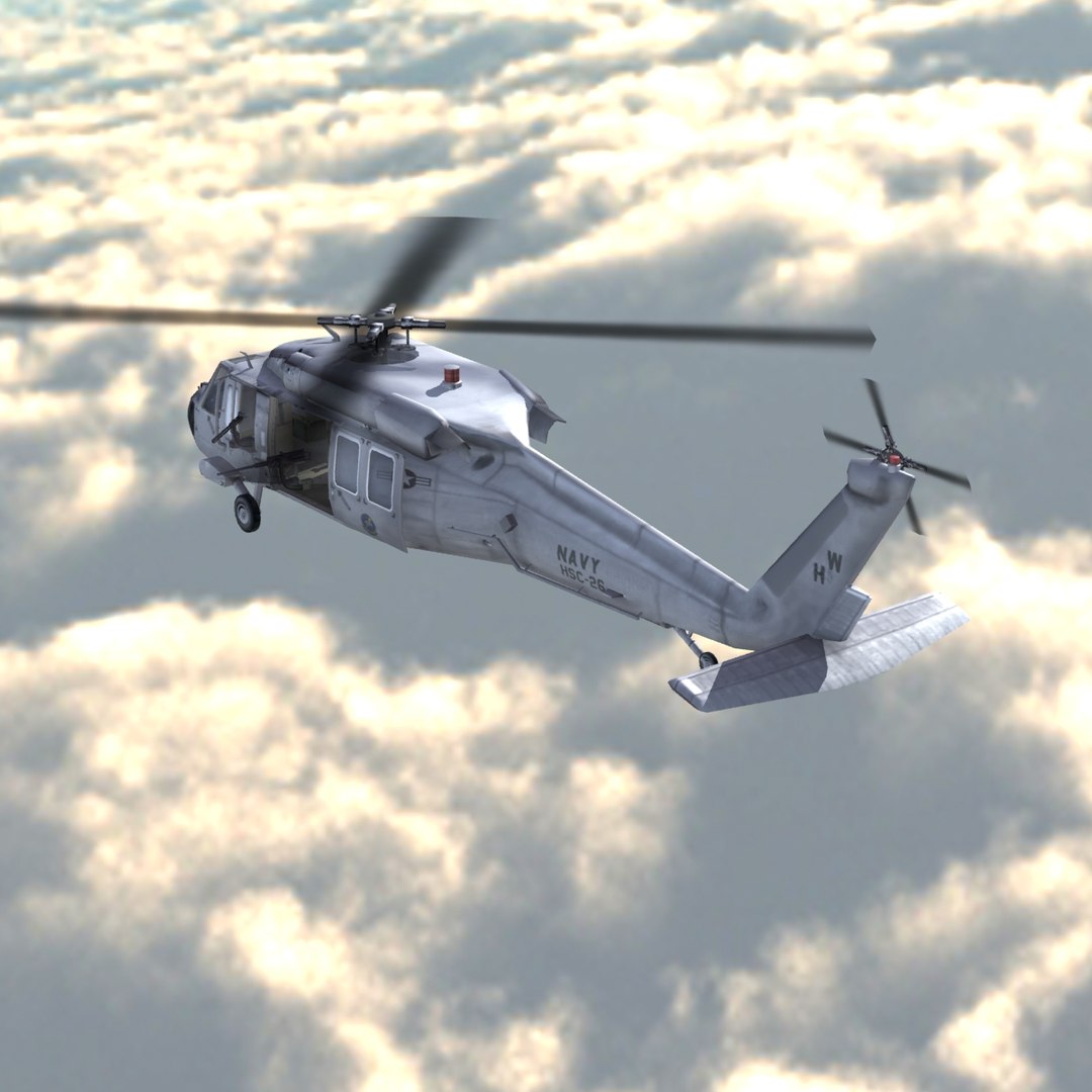 mhs knighthawk 3d model