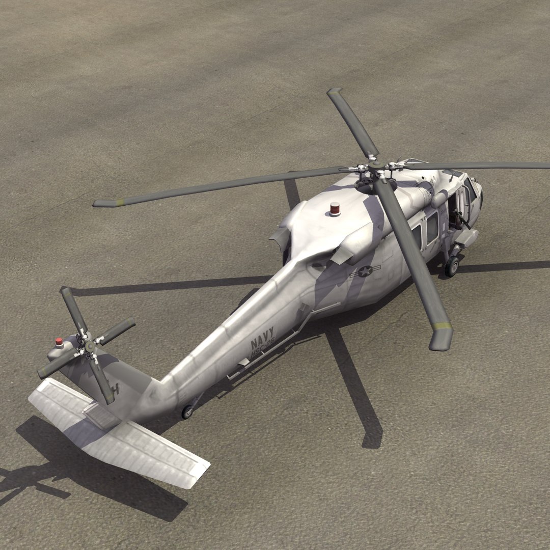 mhs knighthawk 3d model