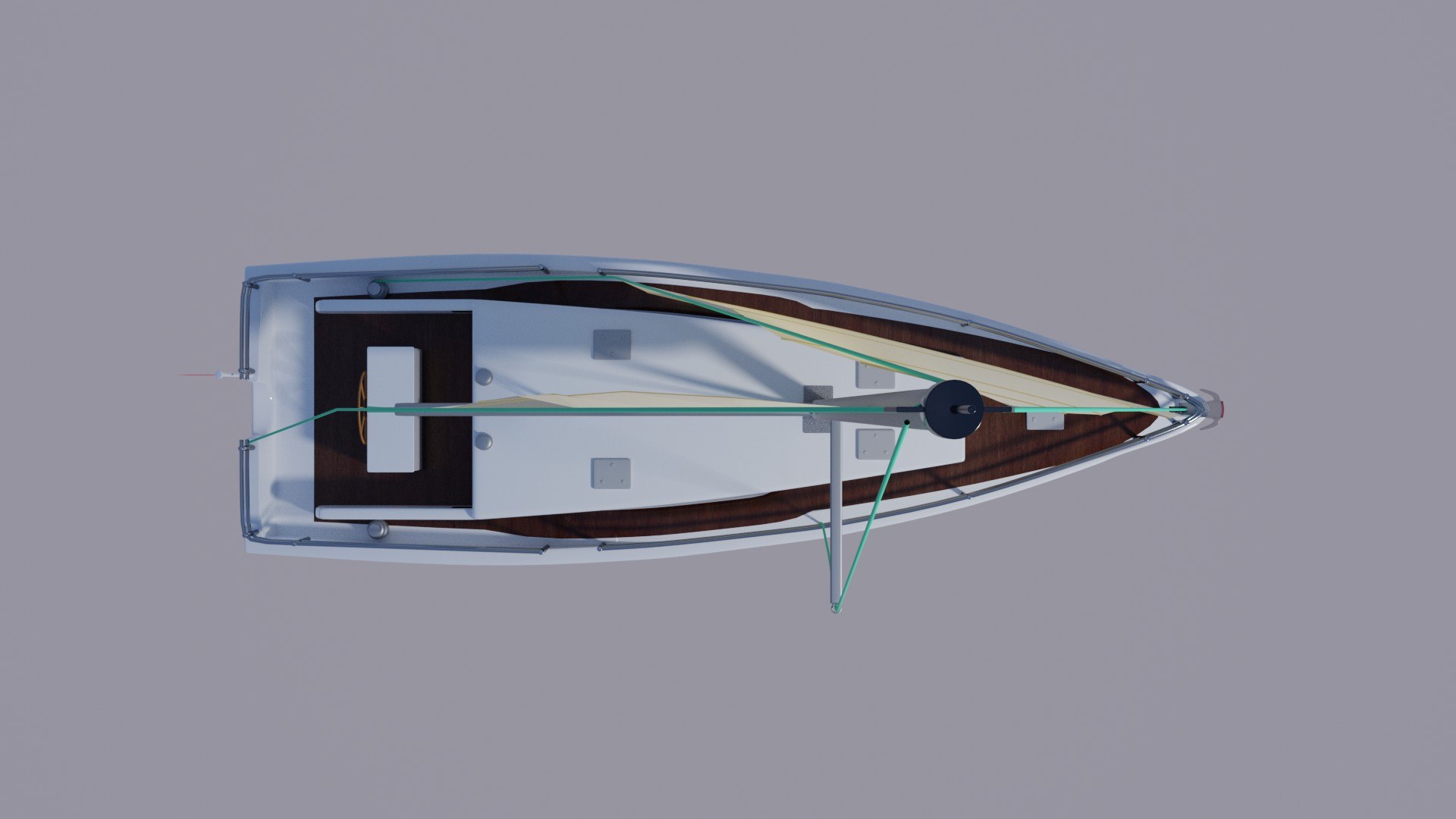 3D Sail Boat Model - TurboSquid 1882113