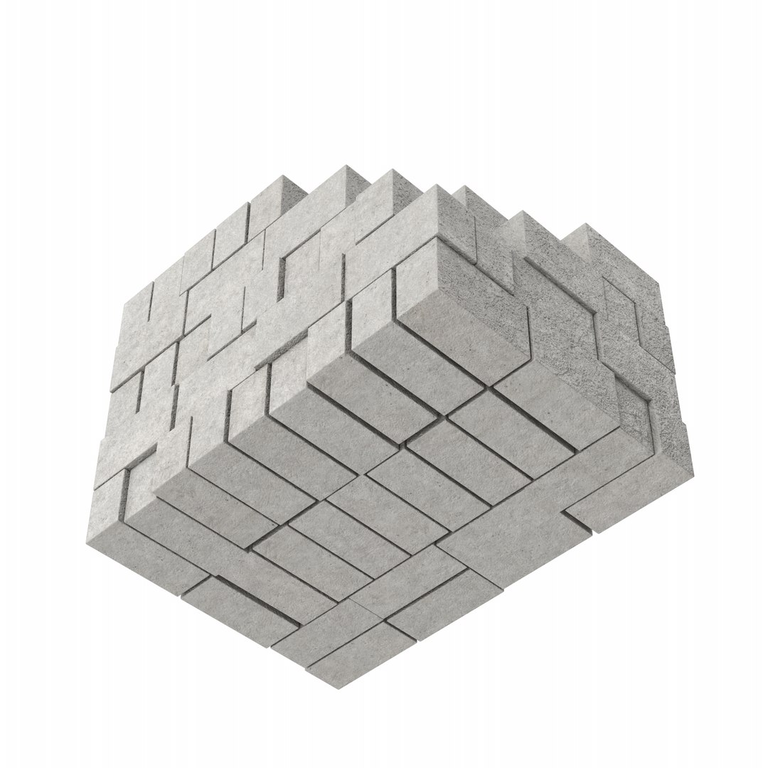 Concrete Blocks 3D Model - TurboSquid 2141232