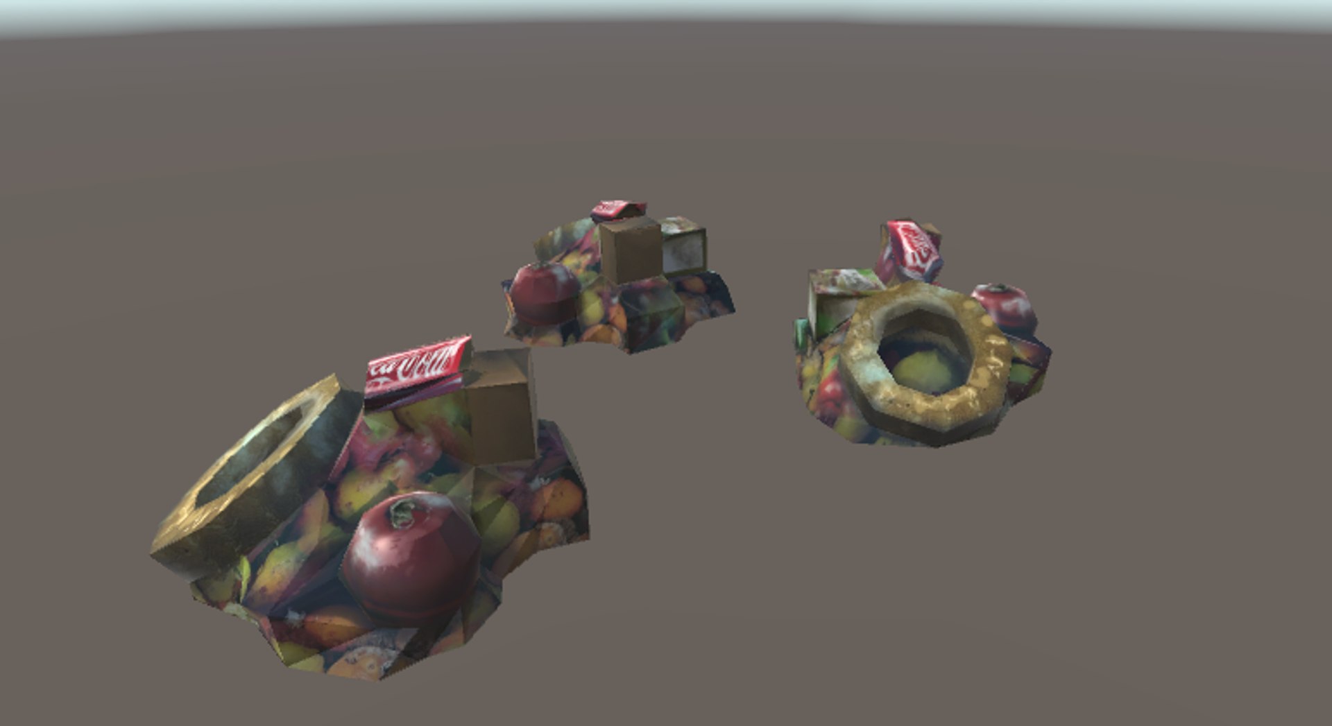 3d Model Pile Trash