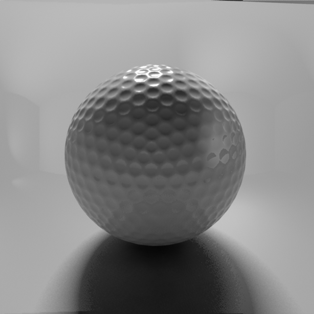 golf ball 3d model