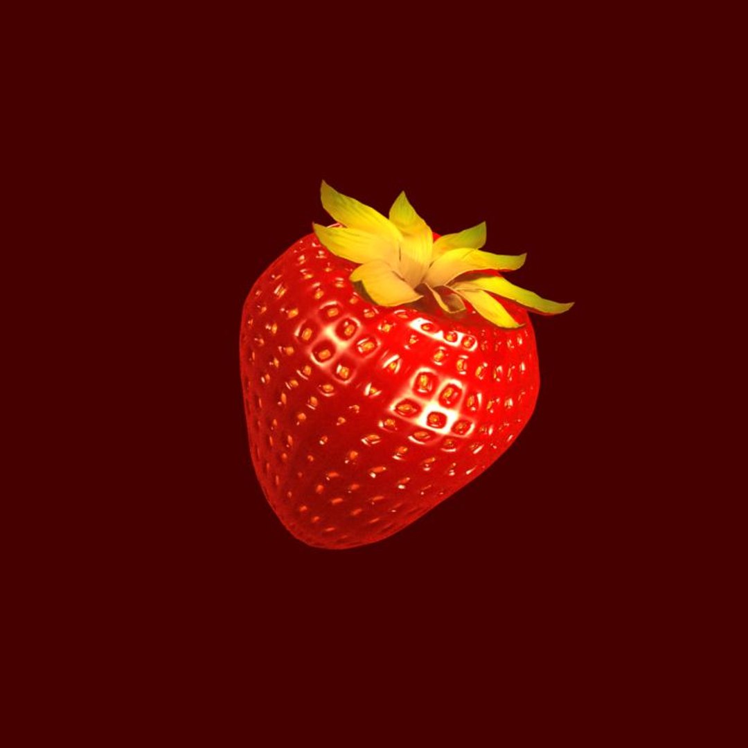 Strawberry Berry 3d Model