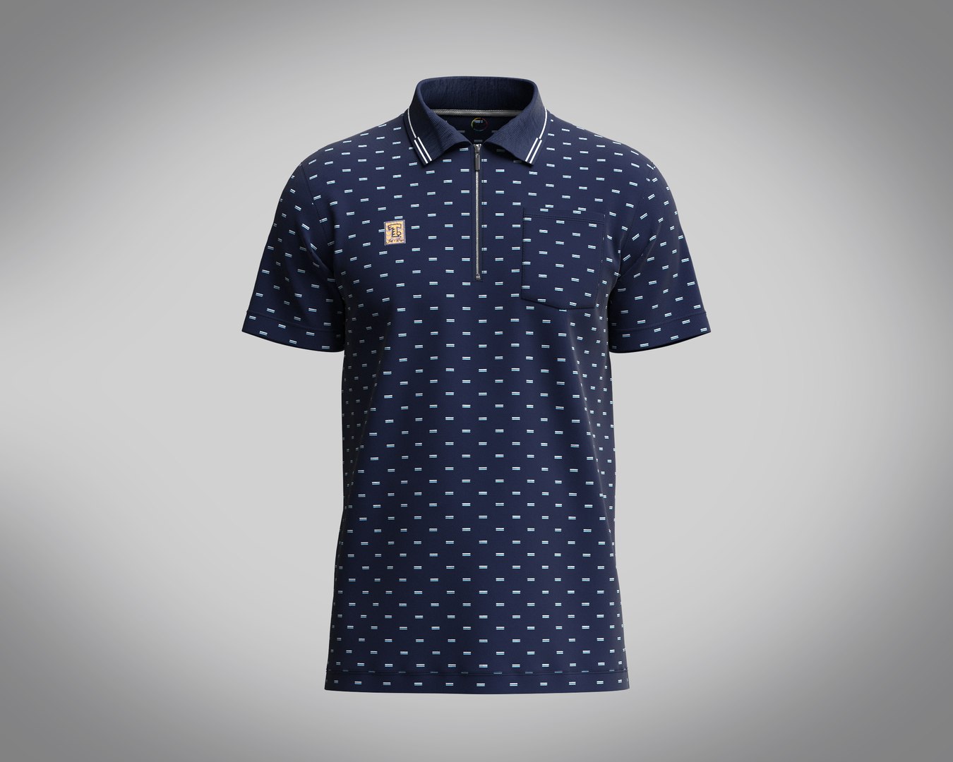 3D Mens AOP Polo Shirt - TurboSquid 1937289