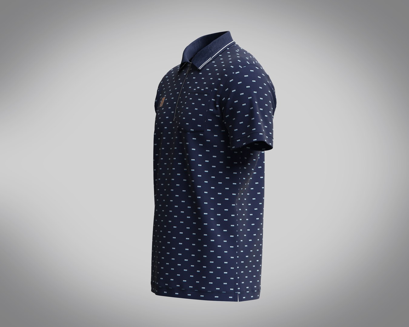3D Mens AOP Polo Shirt - TurboSquid 1937289