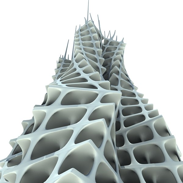 3ds max architectural structure