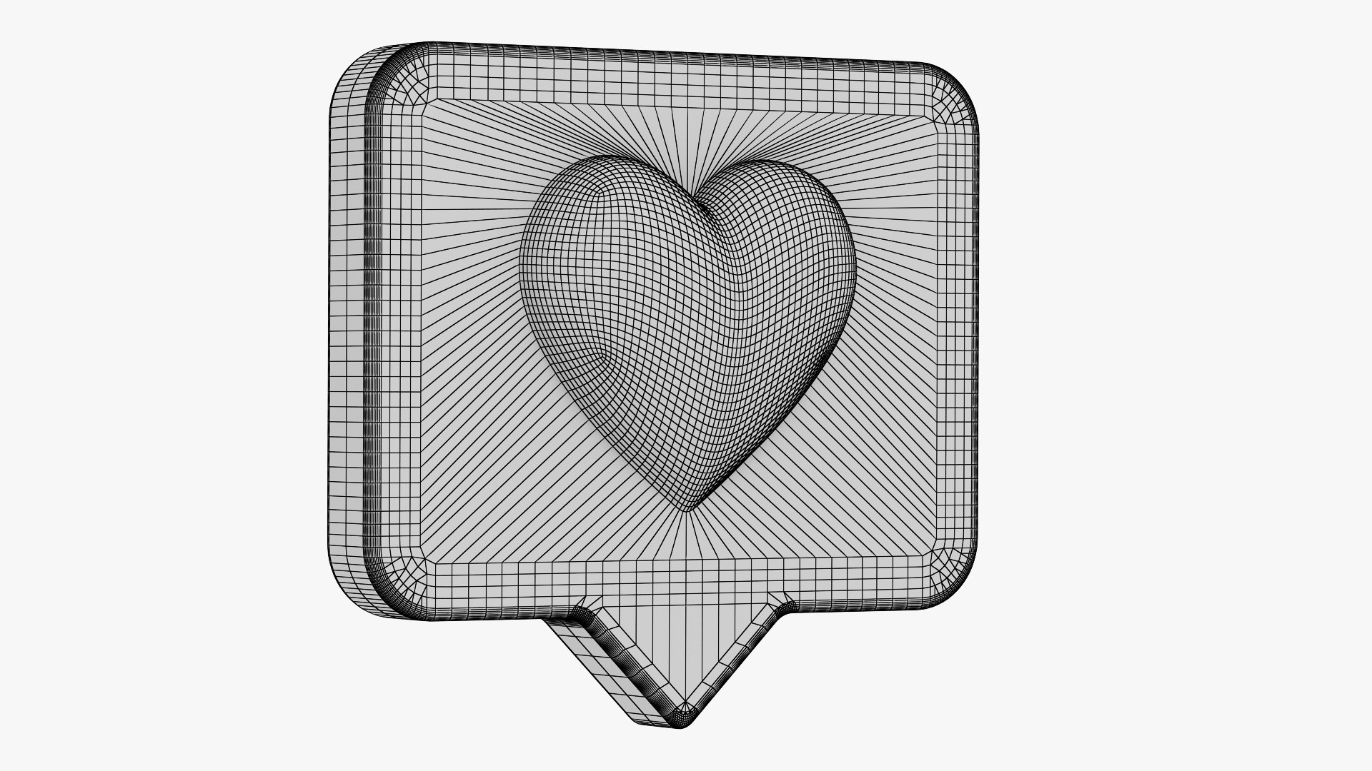 3D Model Like Heart 05 - TurboSquid 1784337