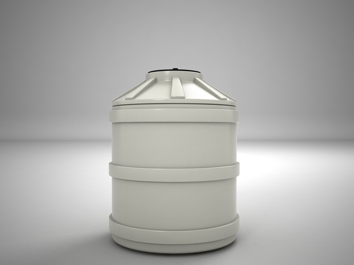 Three-layer Polypropylene Water Tank 3ds