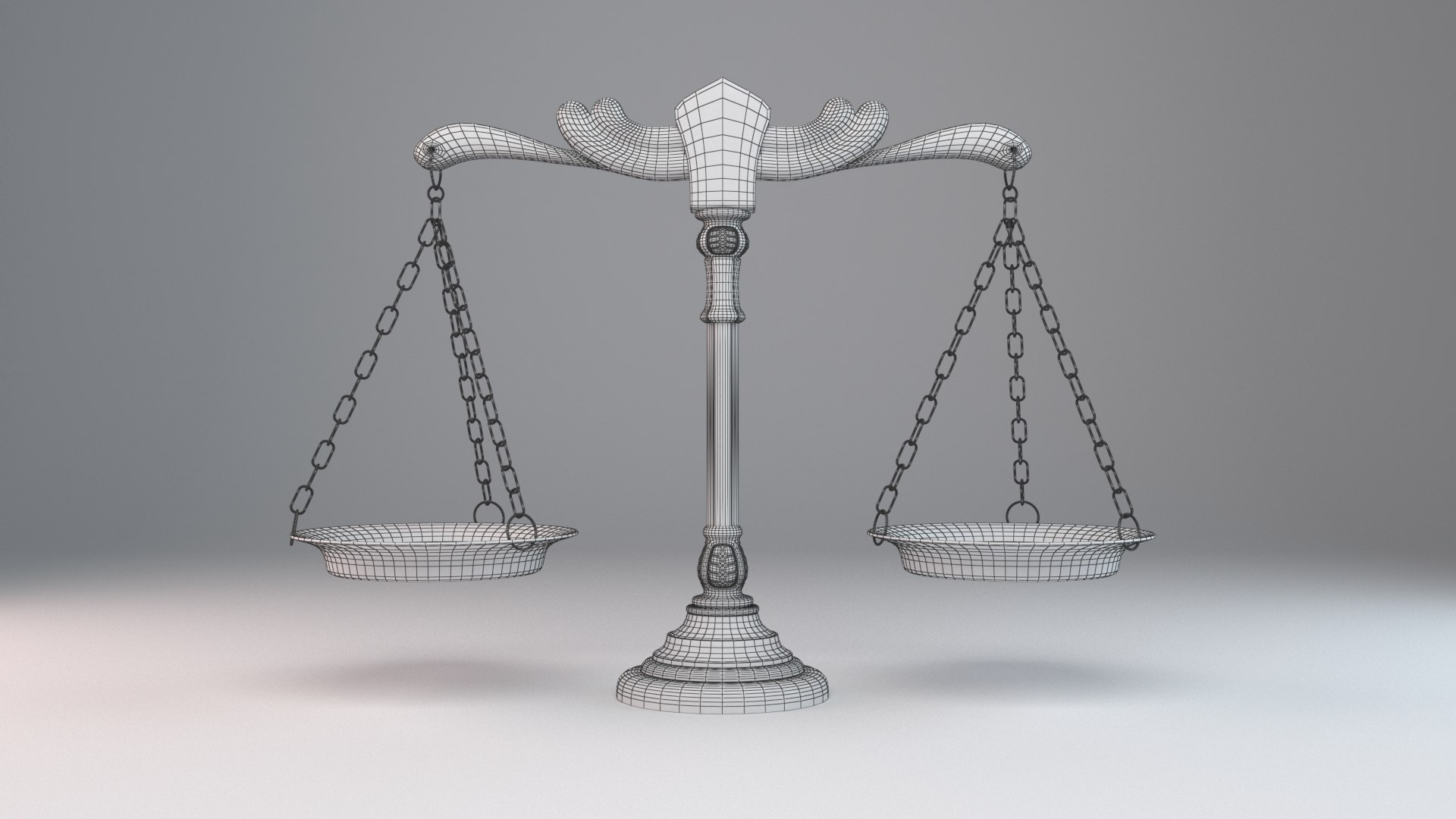 3D Model Antique Scales - TurboSquid 2040242
