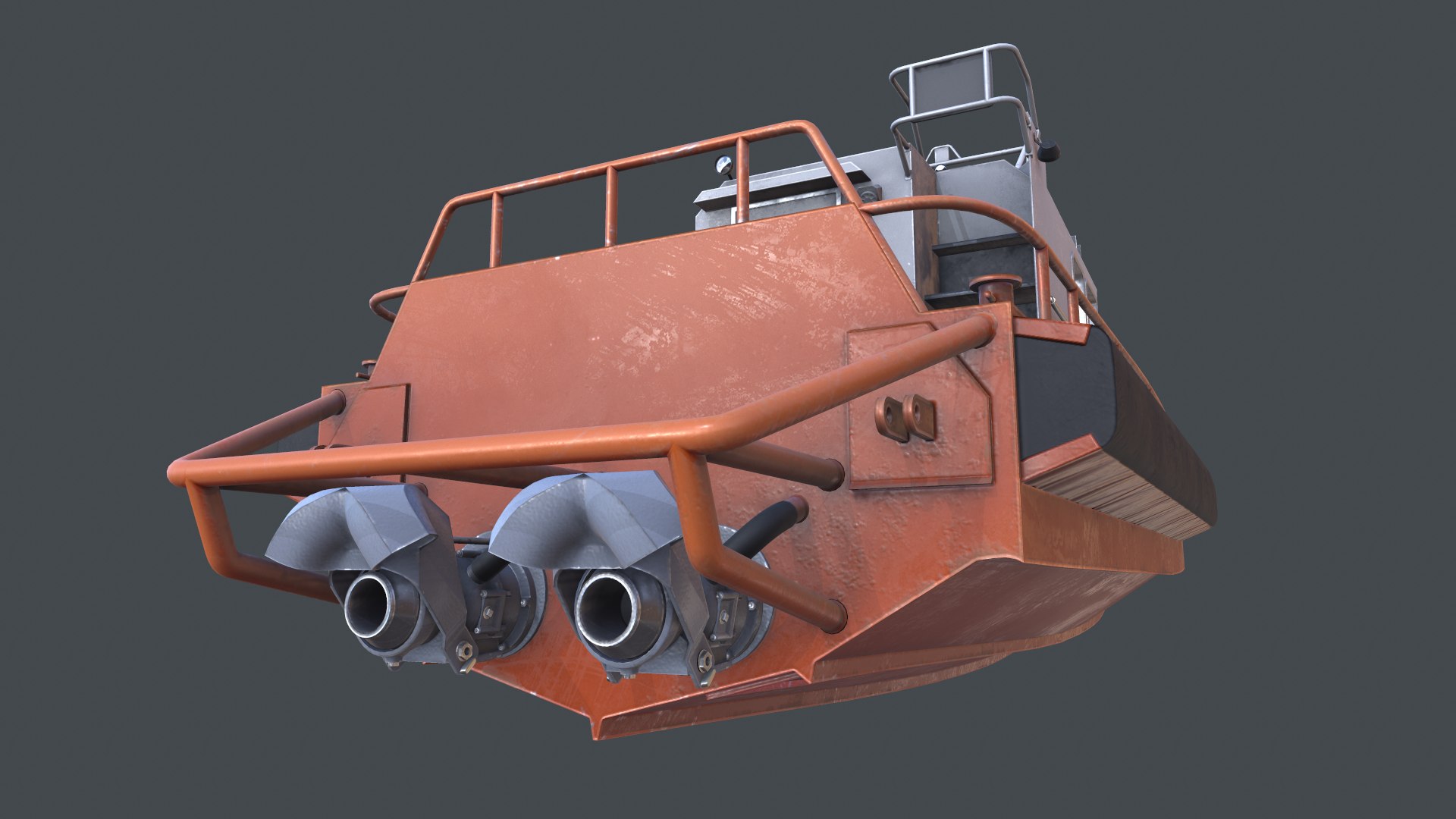 Fast Rescue Daughter Craft Boat 3D Model - TurboSquid 2068480