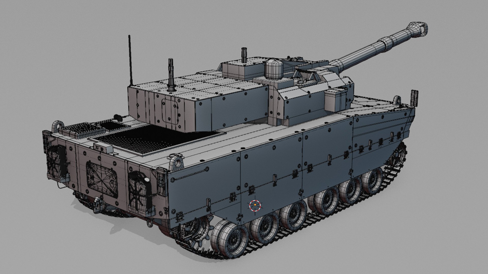 3D Tank MT Harimau Pindad - TurboSquid 2210061