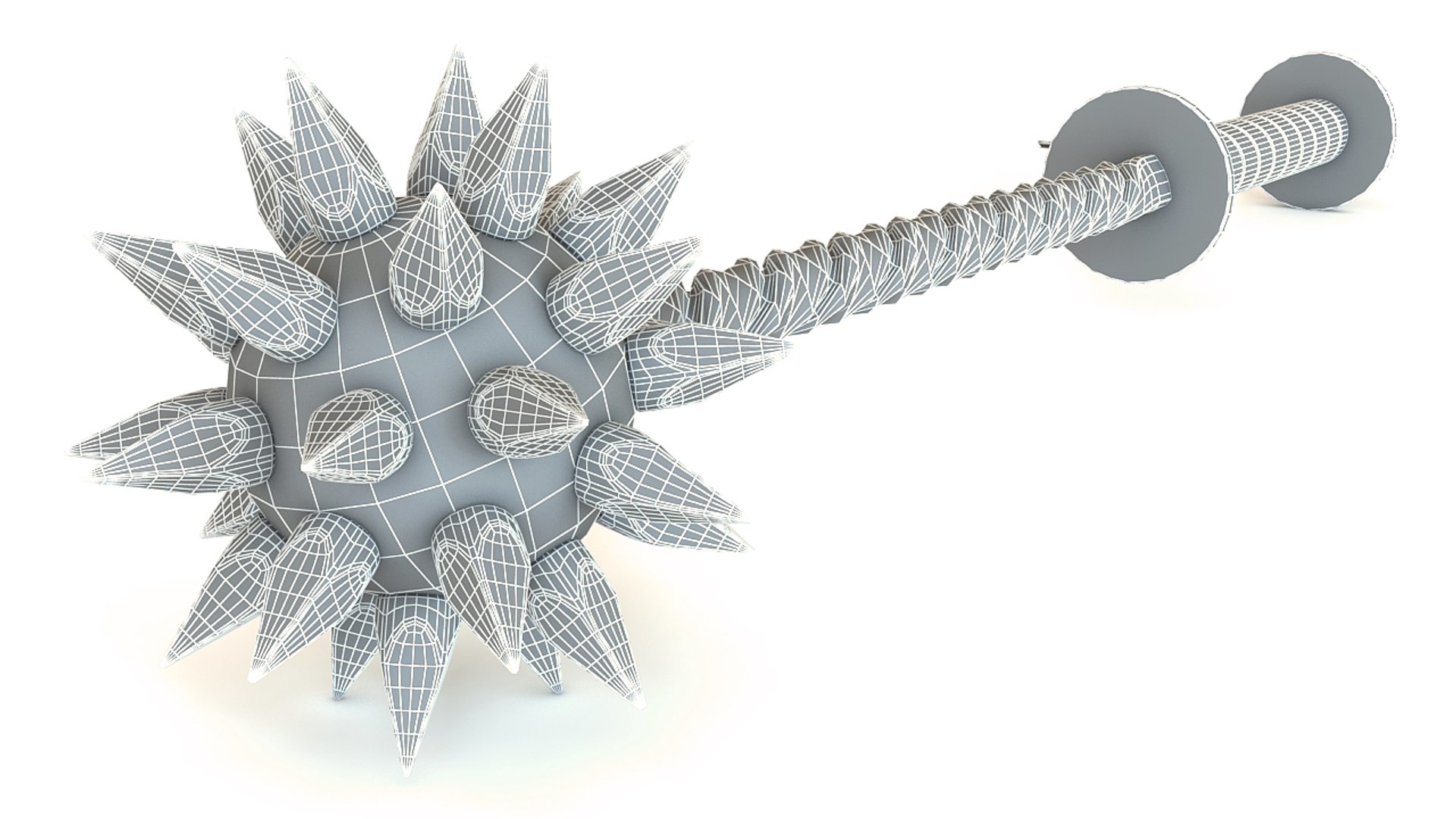 3d Morgenstern Meshsmooth Model