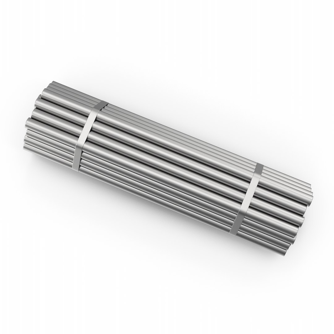 Stainless Steel Bars 3D Model - TurboSquid 2010806