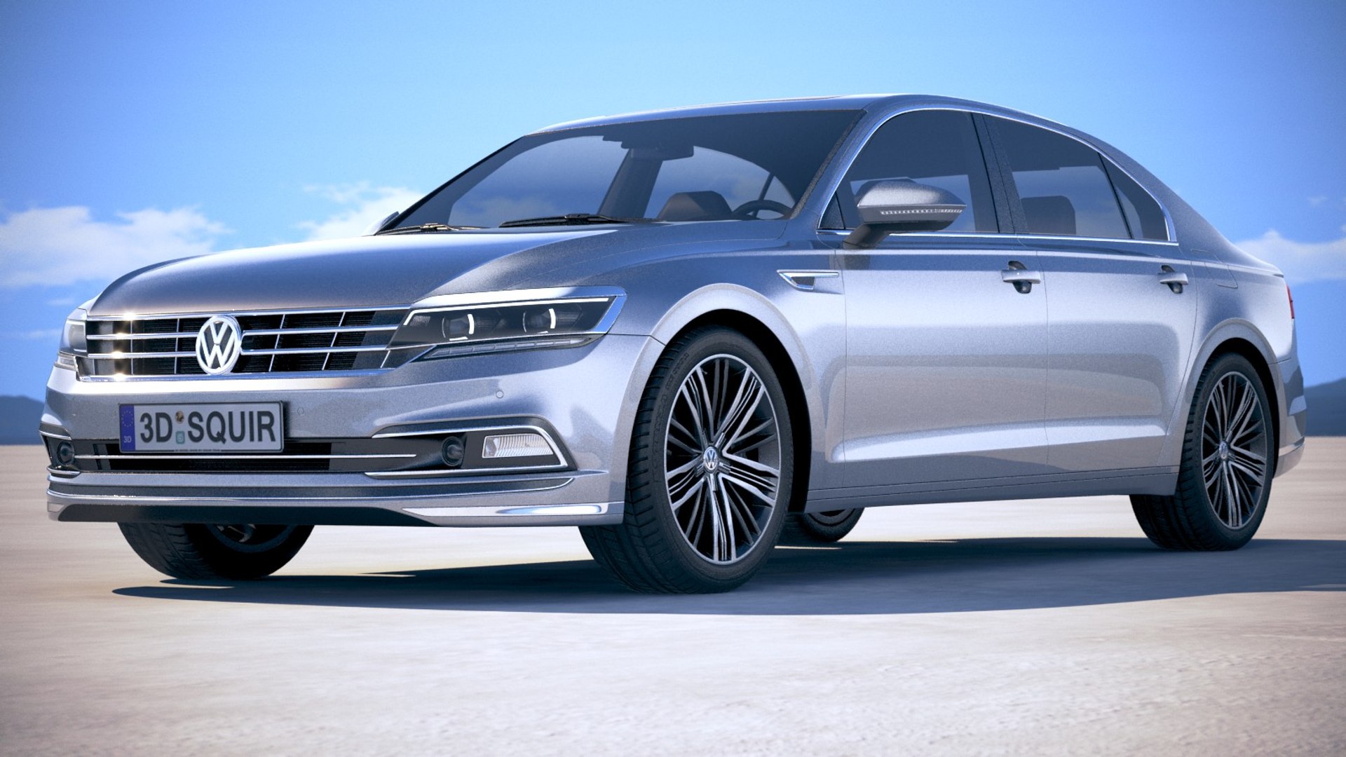 3D Volkswagen Phideon 2018 - TurboSquid 1199484