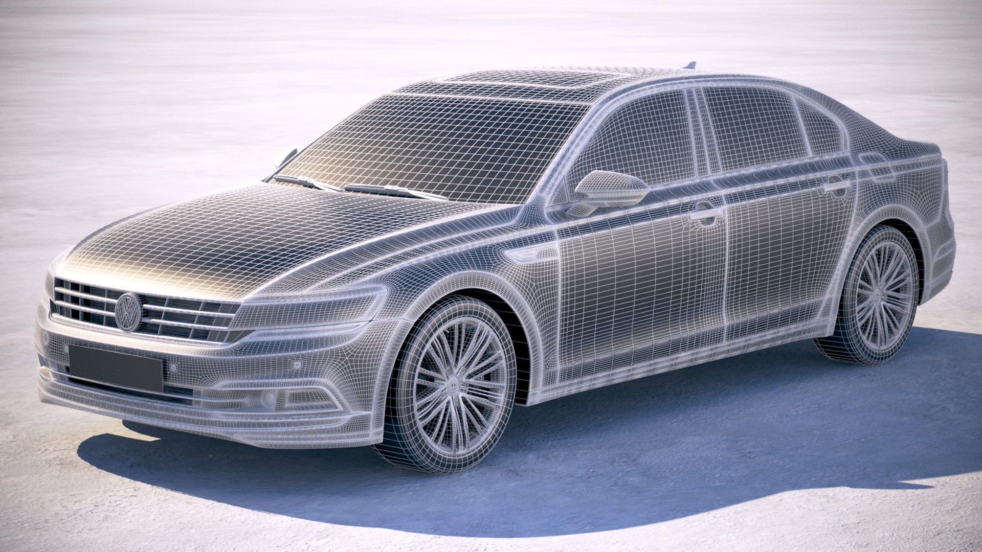 3D Volkswagen Phideon 2018 - TurboSquid 1199484