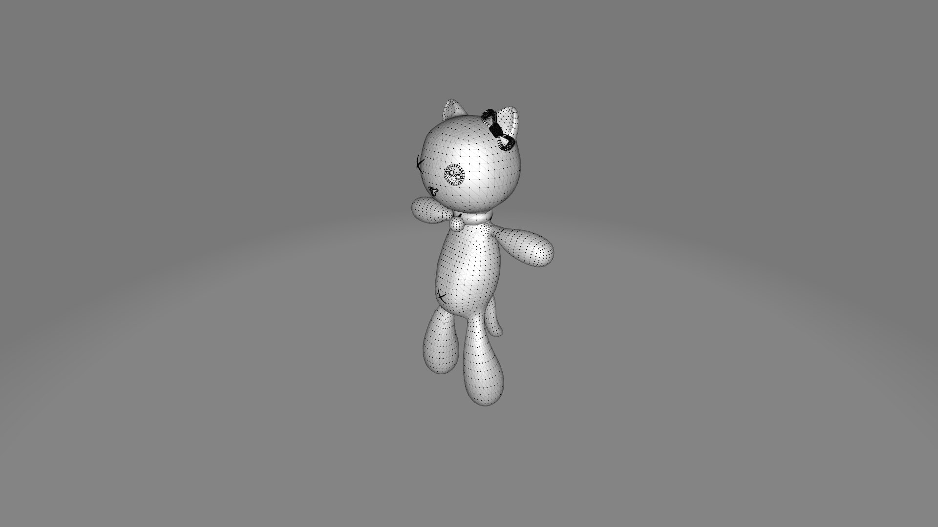 Nina Cat Horror Model - TurboSquid 1923494
