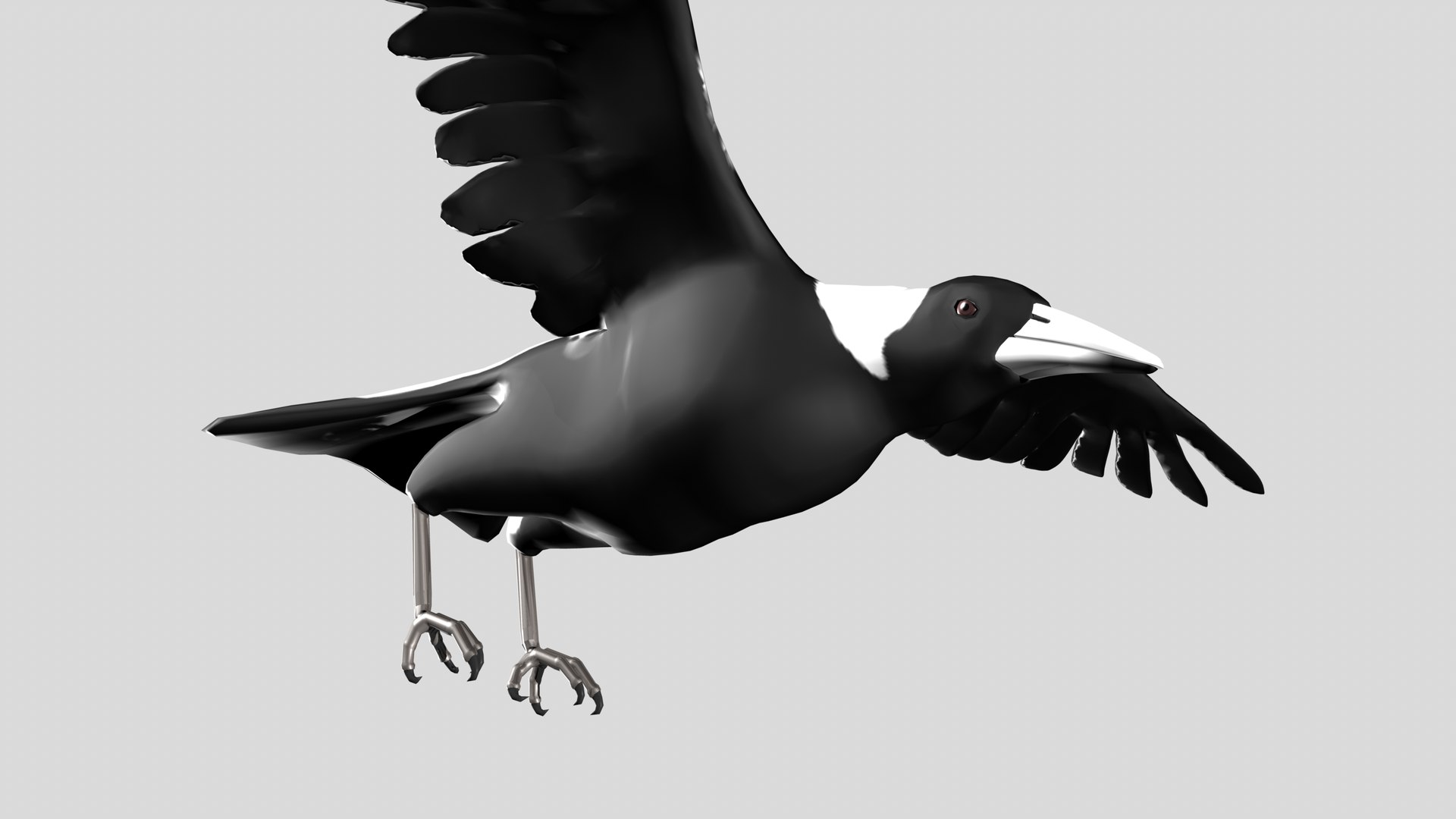 Obj Bird Rigged