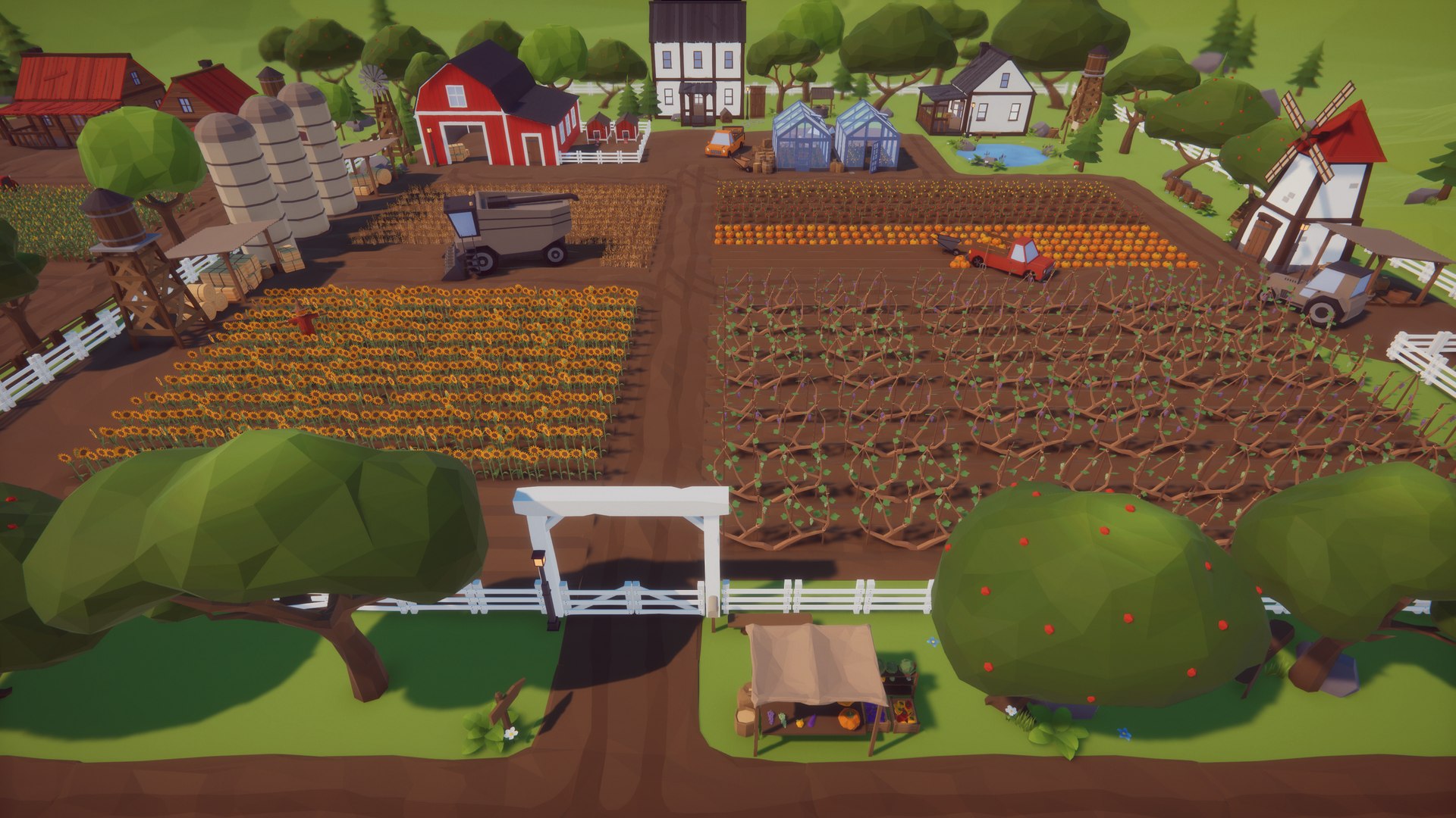 Pack Farm Nature Plants 3D Model - TurboSquid 1647284