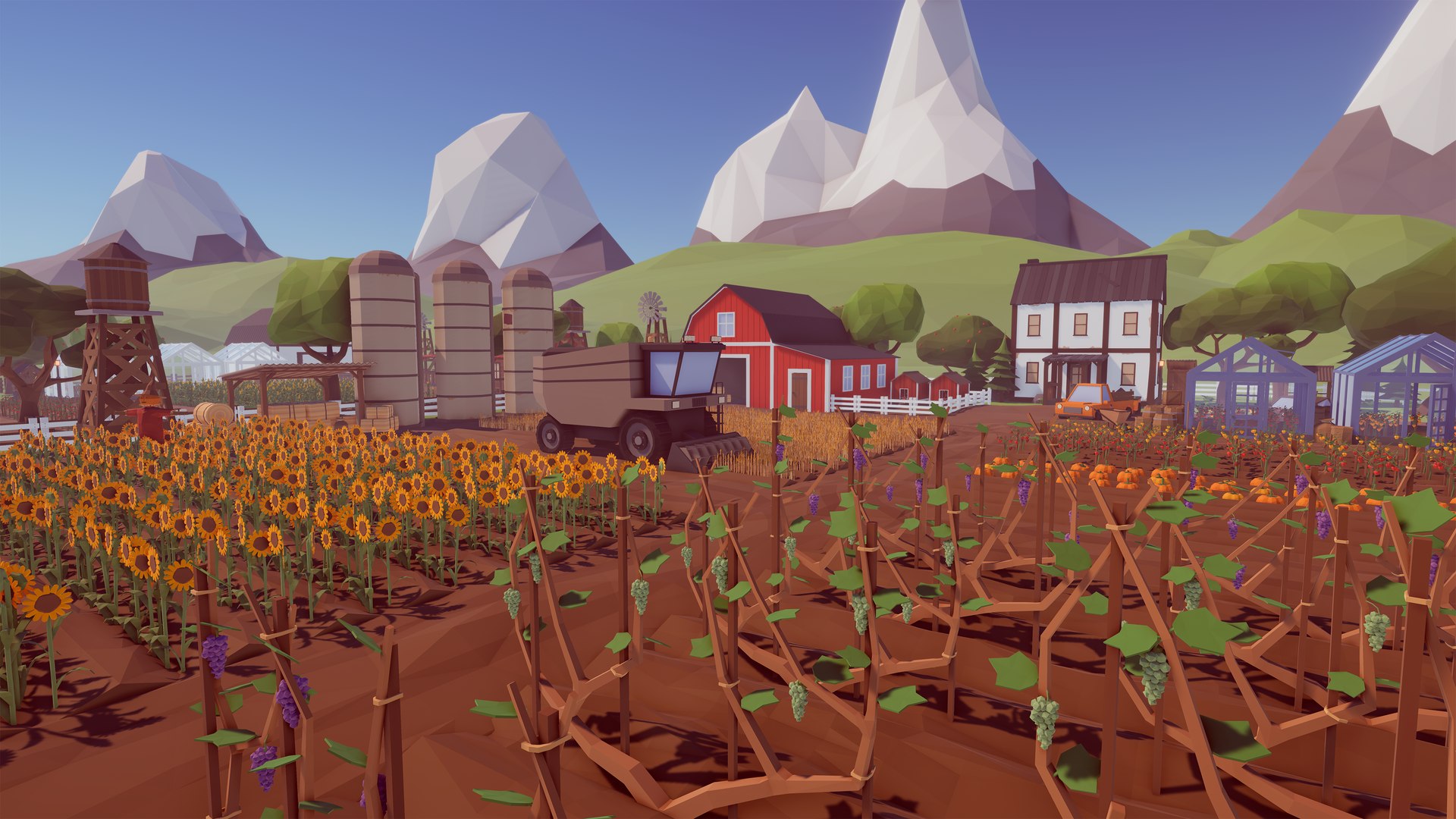 Pack farm nature plants 3D model - TurboSquid 1647284