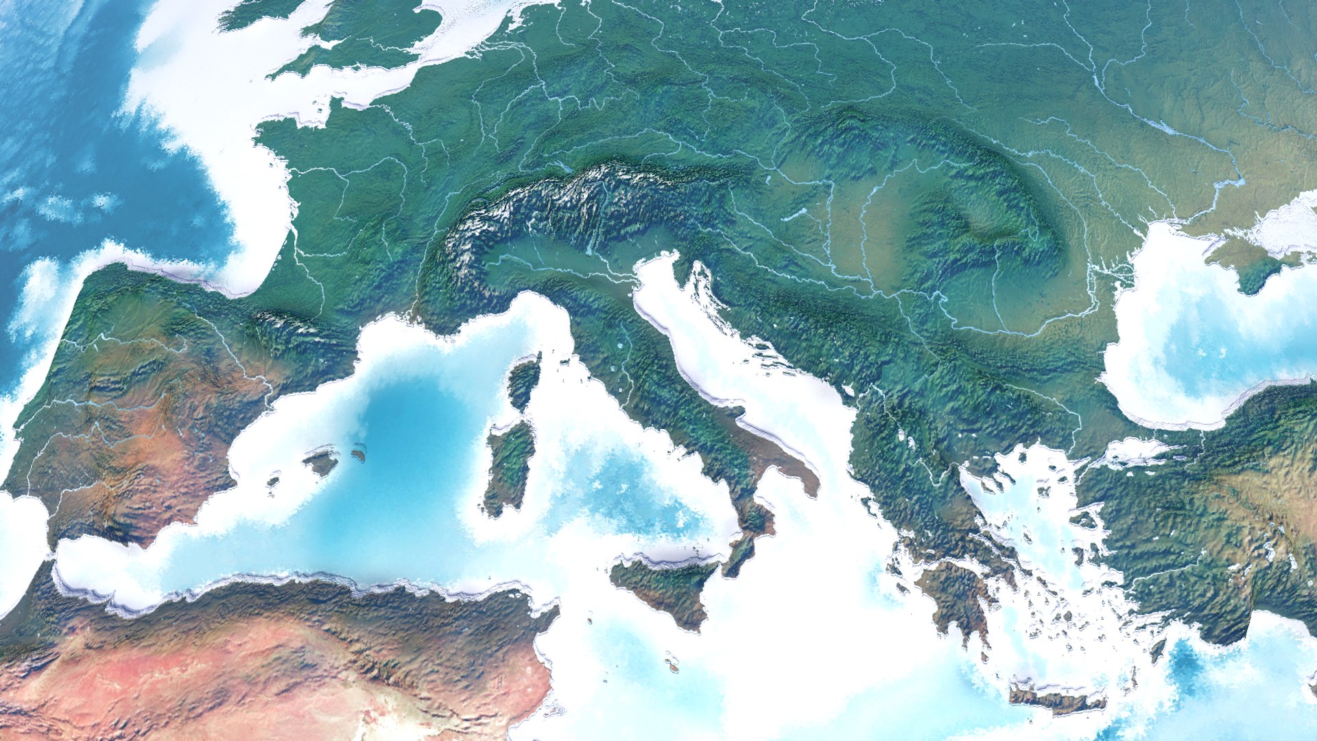 3D Relief Earth Globe World Model - TurboSquid 1433297