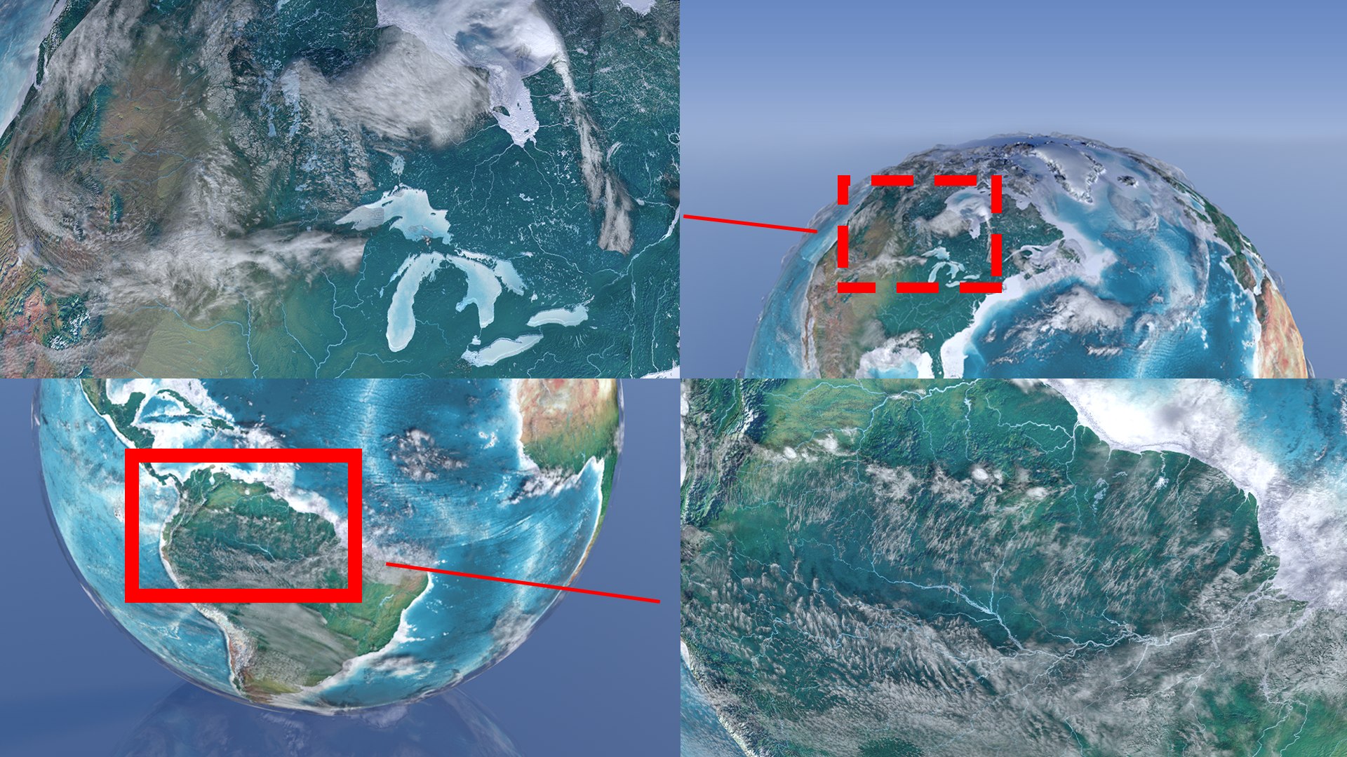 3D relief earth globe world model - TurboSquid 1433297