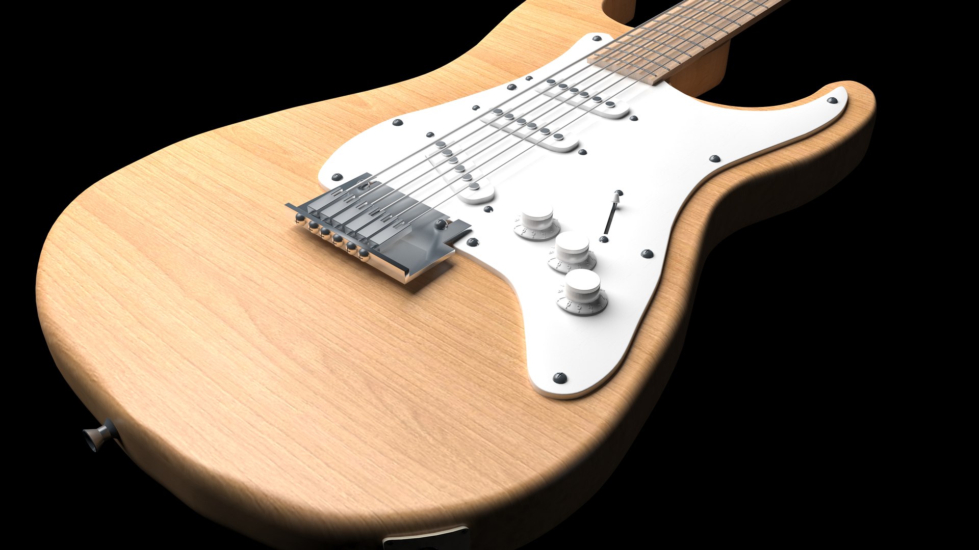 Fender Electric Guitar Model - TurboSquid 1151911