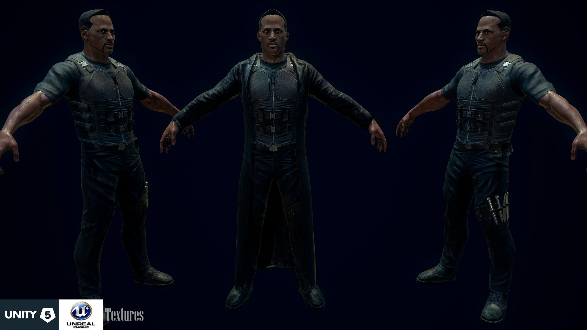 3d Model Vampire Hunter