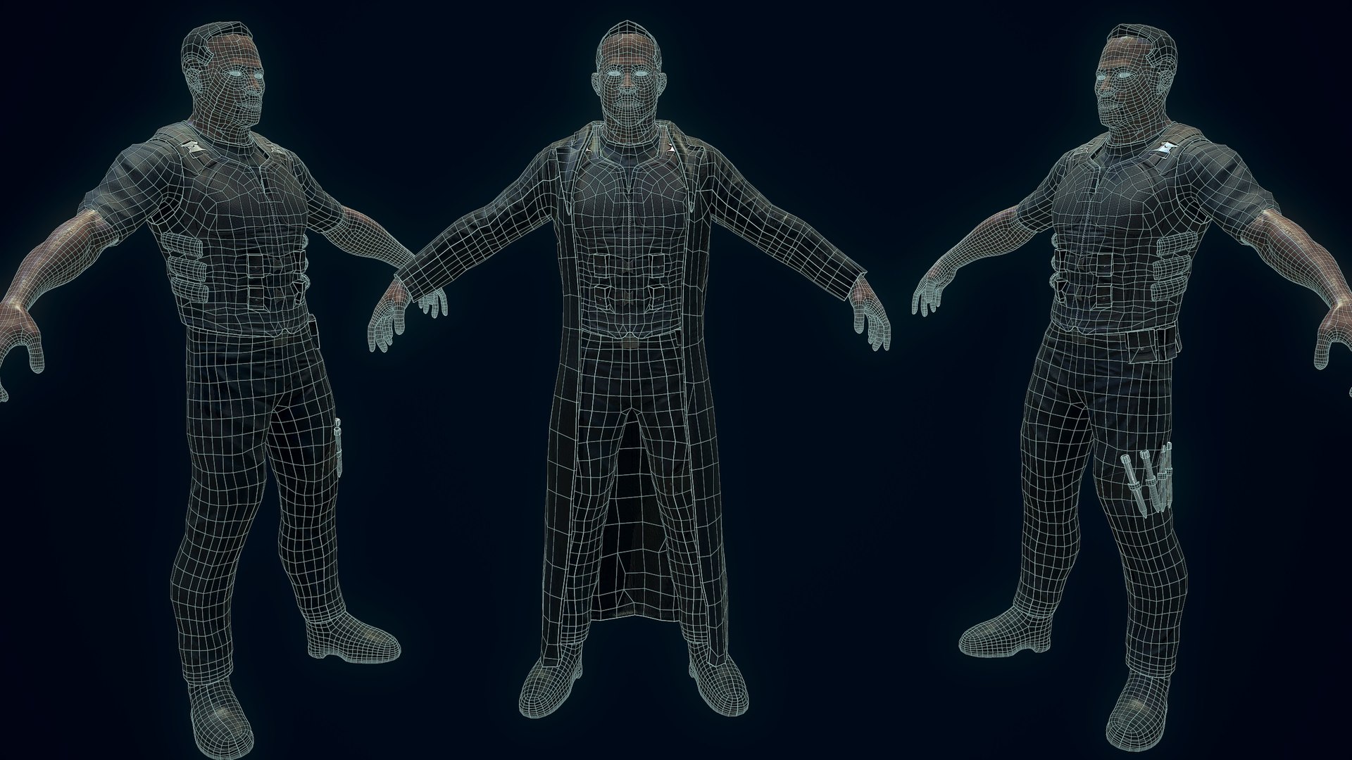 3d Model Vampire Hunter