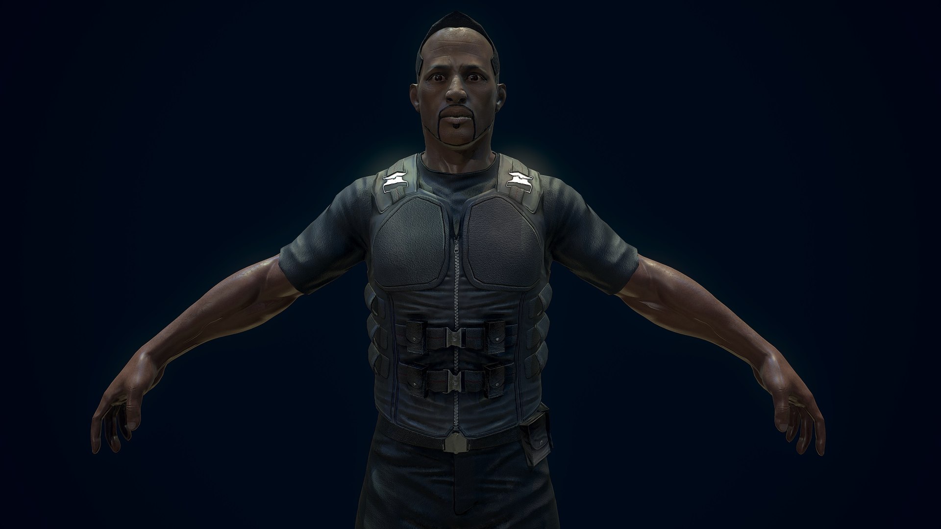 3d Model Vampire Hunter