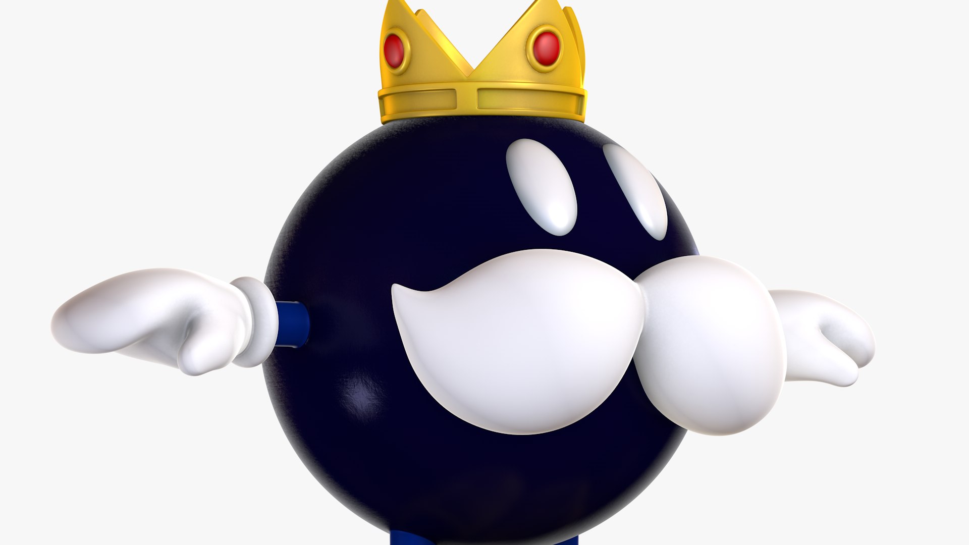 3D King Bob Omb - - TurboSquid 1551162