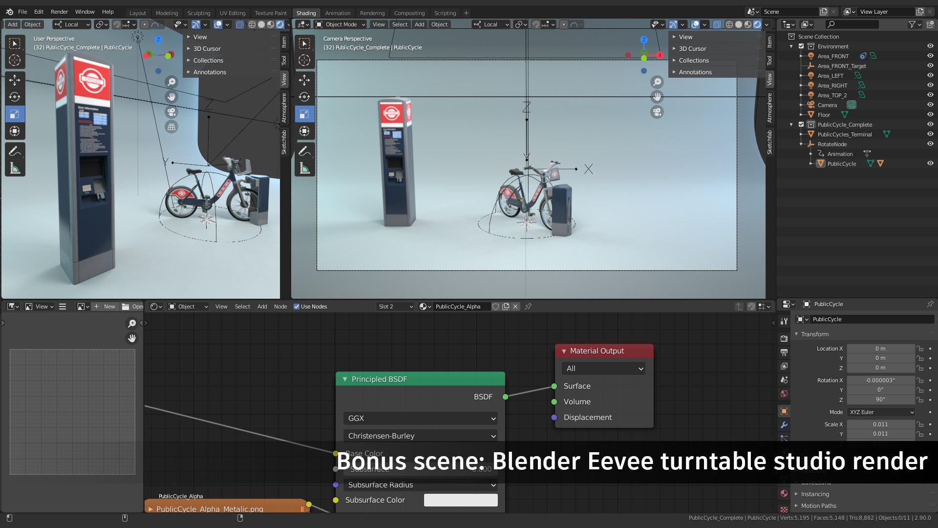 3D Public Bicycle Hire Scheme - TurboSquid 1997618