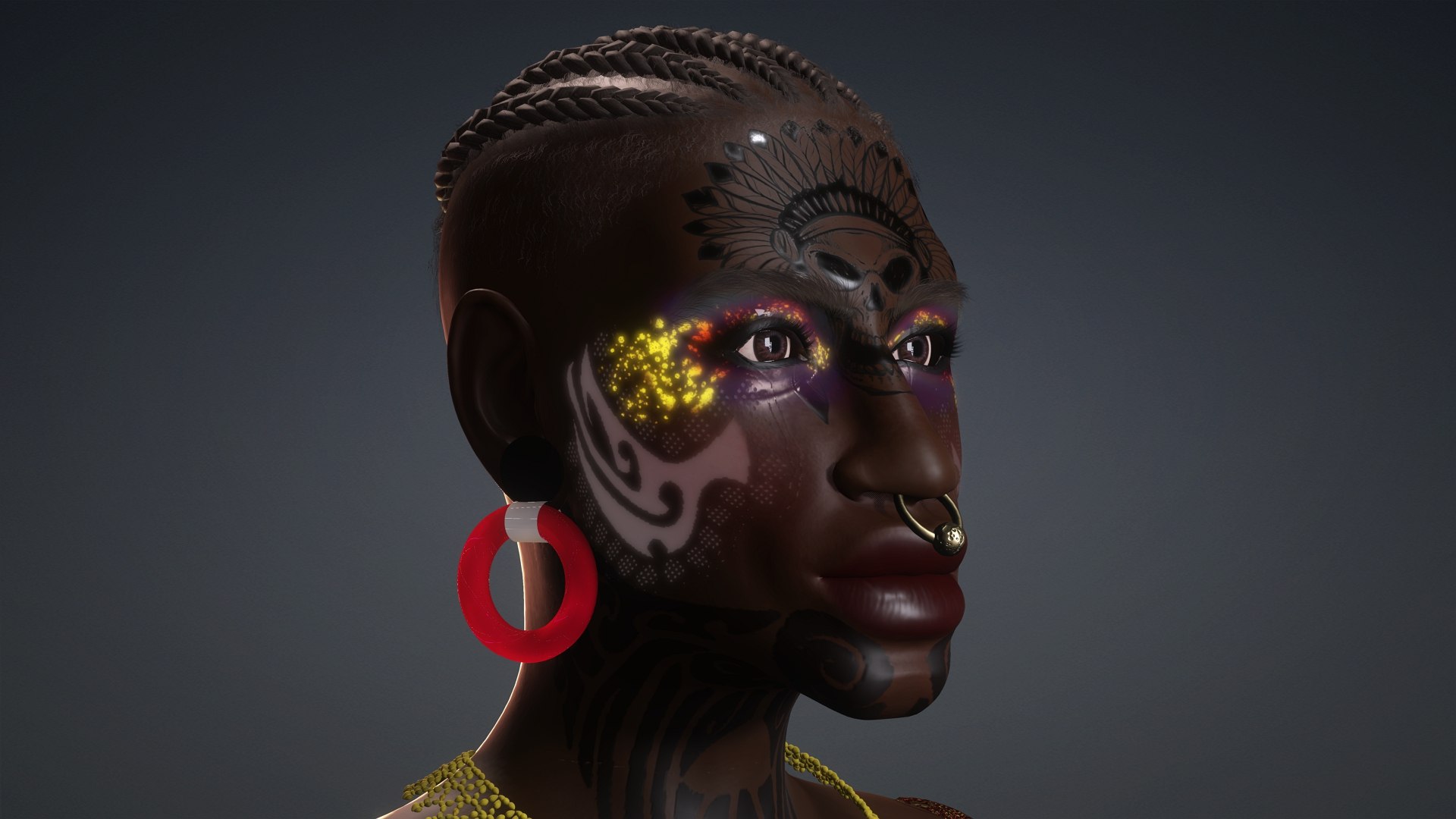African Woman - 3D Character Model 3D Model - TurboSquid 2243015