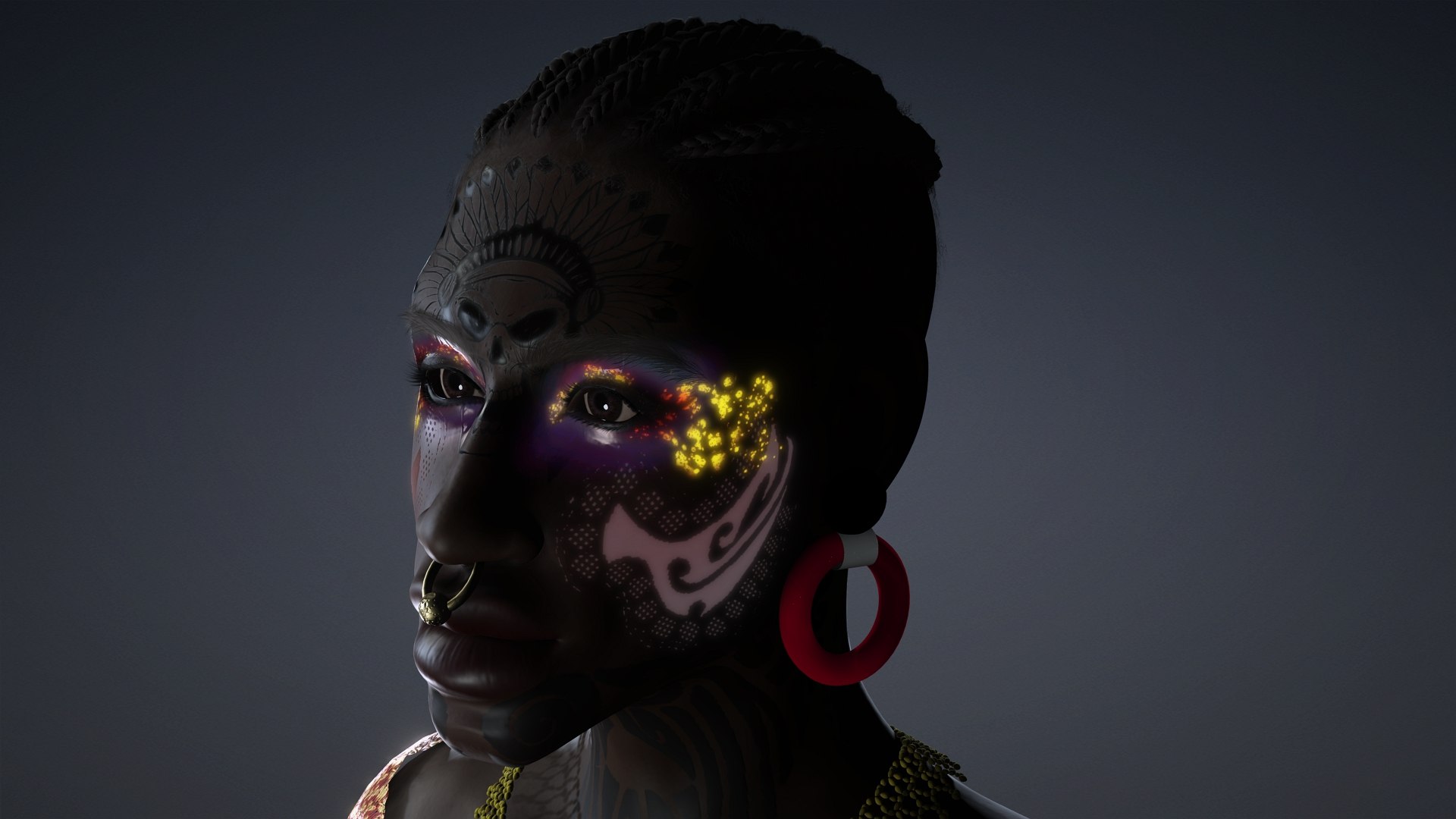 African Woman - 3D Character Model 3D Model - TurboSquid 2243015