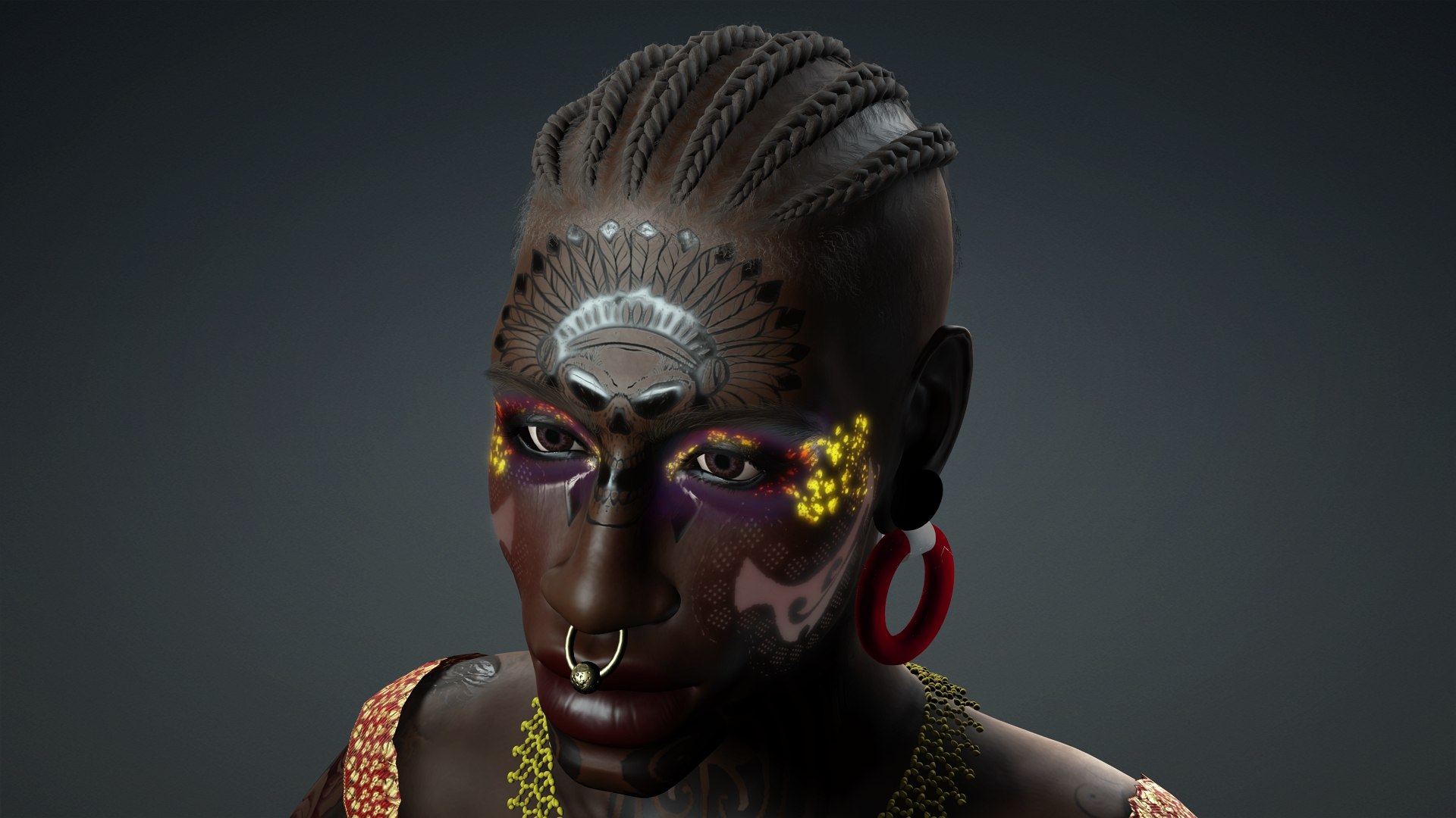 African Woman - 3D Character Model 3D Model - TurboSquid 2243015